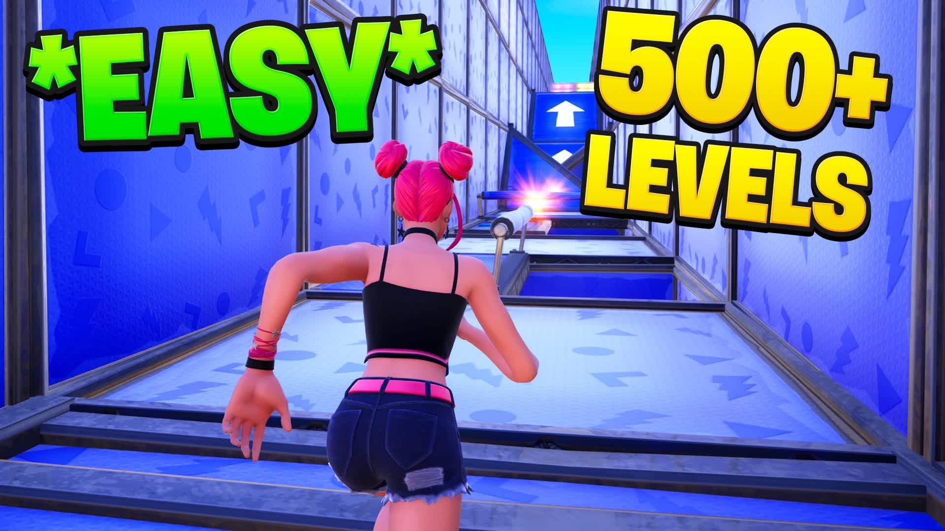 500 LEVEL PARKOUR 0354-4313-9636 by apfel - Fortnite