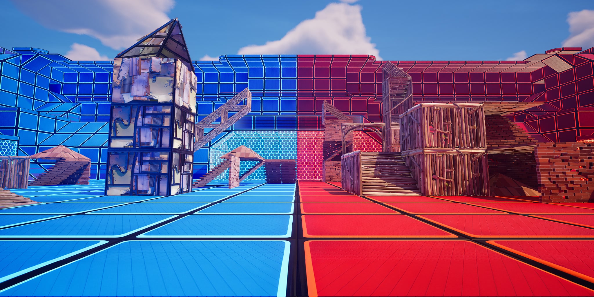 HERO BOSS RED VS BLUE 🔴🔵 9103-0197-3963 by 1v1v1-goated-ffa - Fortnite ...