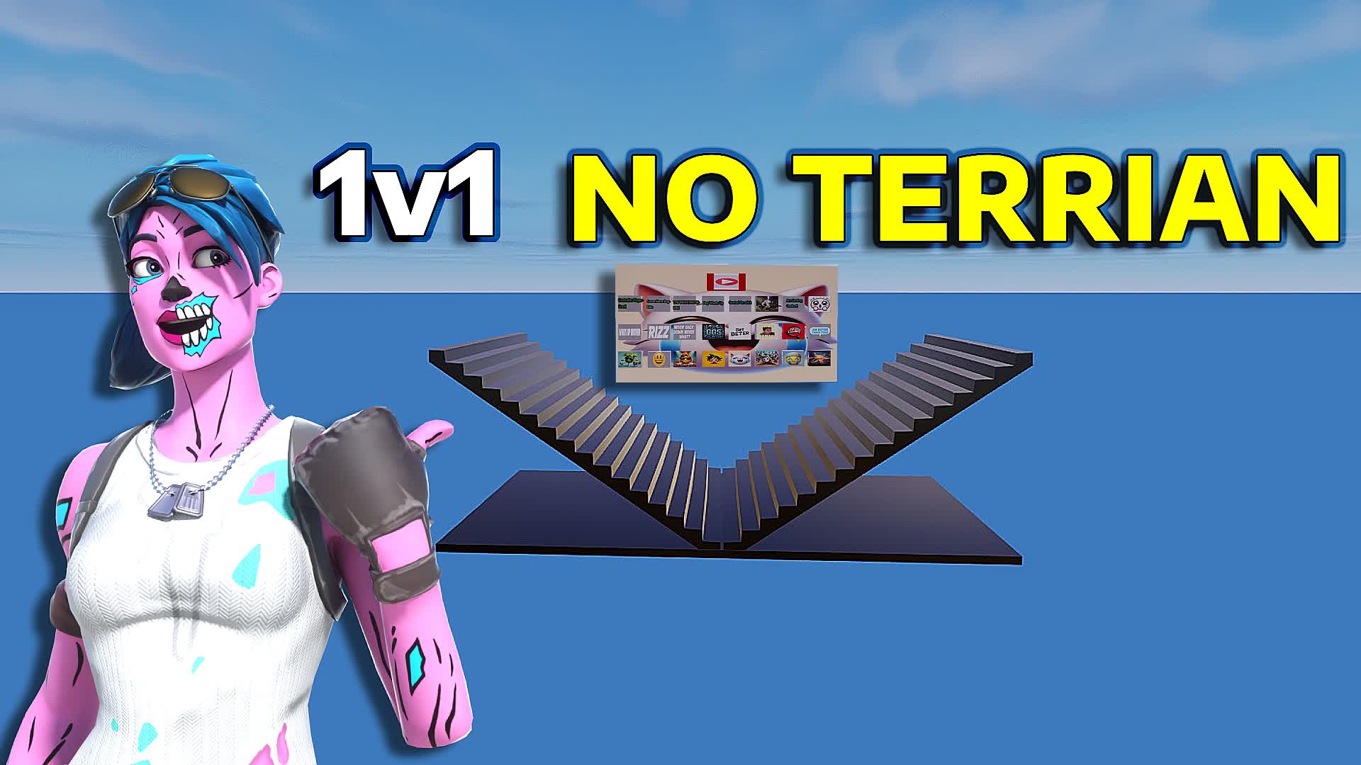 Streakys 1v1 Build Fight 5553-1391-8571 by streakyhealer - Fortnite Creative Map Code - Fortnite.GG