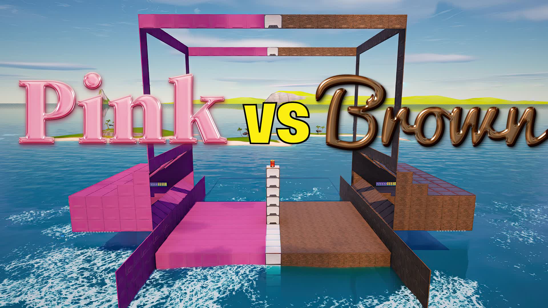 🎀Pink vs Brown 💩 7785-5146-6171 by thefund - Fortnite Creative Map Code ...