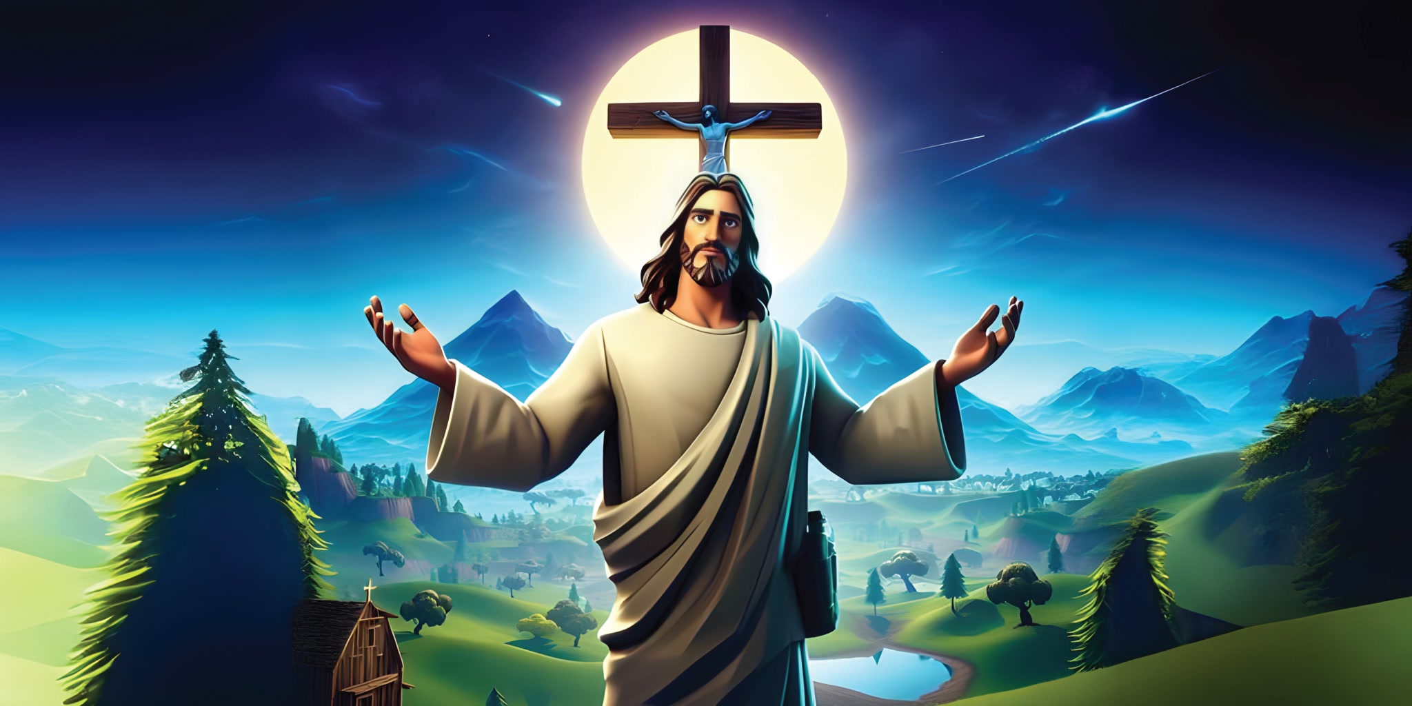 Jesus worship center 2911-2205-2749 by mrreal19 - Fortnite Creative Map ...