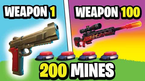 Minefield 💣 Gun Game 🔫 7358-7182-1955 by rex_maps - Fortnite Creative ...