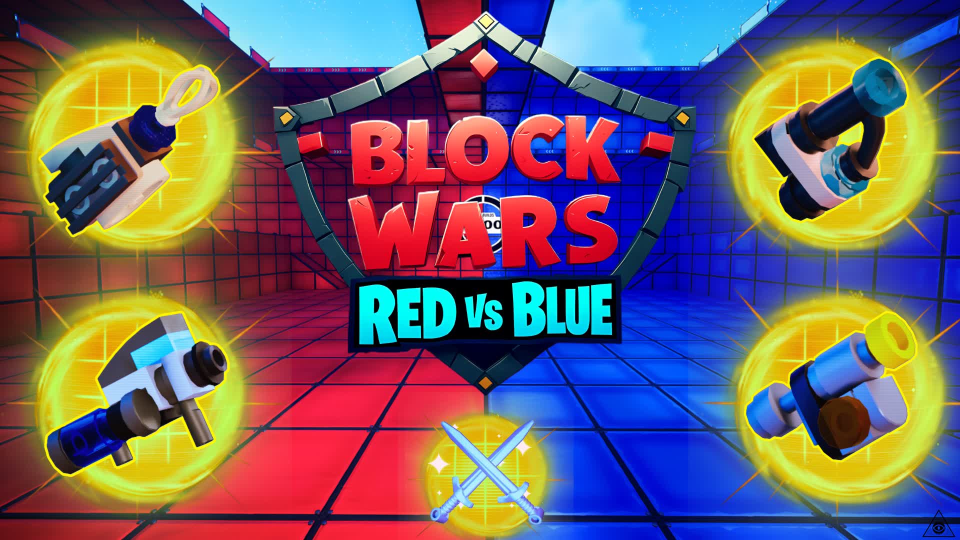 Block Wars: Red vs Blue 8002-0693-9805 by supermonk - Fortnite Creative Map Code - Fortnite.GG