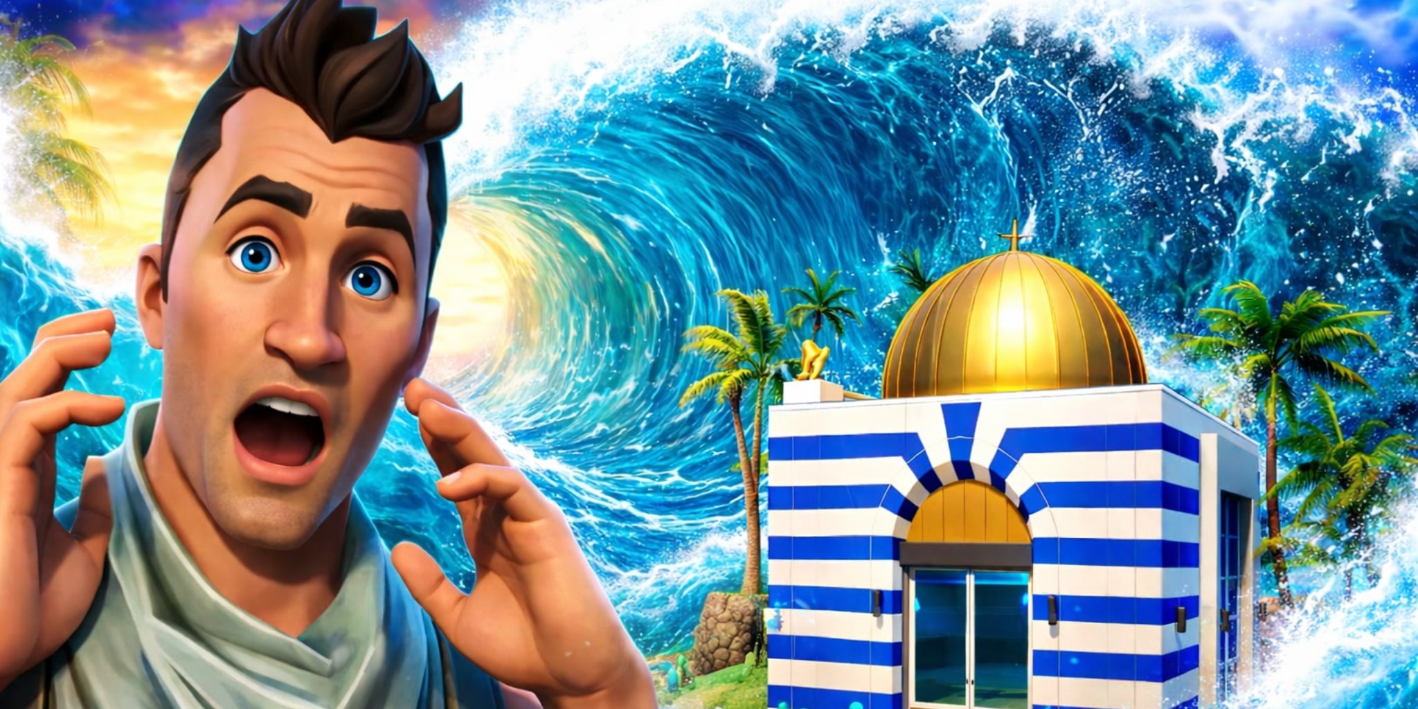 TSUNAMI ESCAPE! 1412-7872-2573 by p1ox - Fortnite Creative Map Code ...