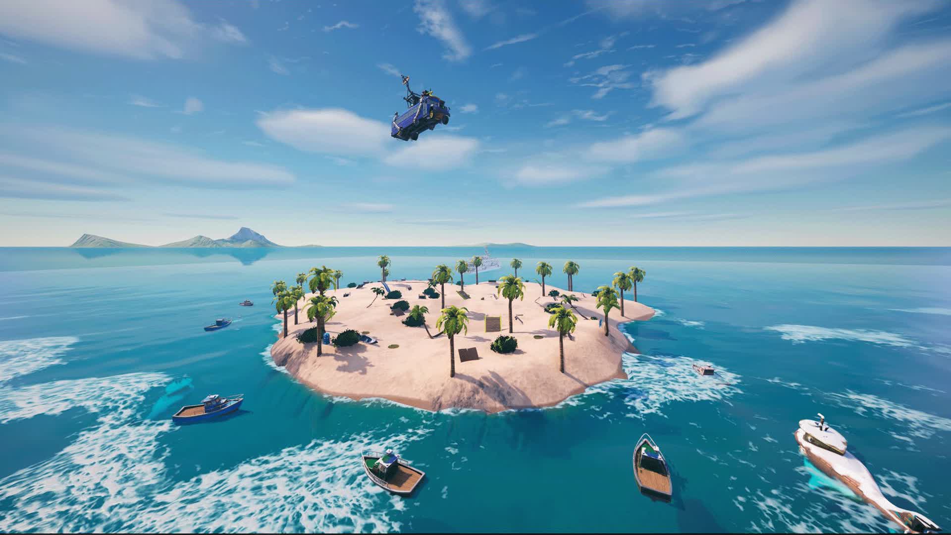 THE PARADISE-GUN GAME 6086-6820-2395 by lagri - Fortnite Creative Map ...