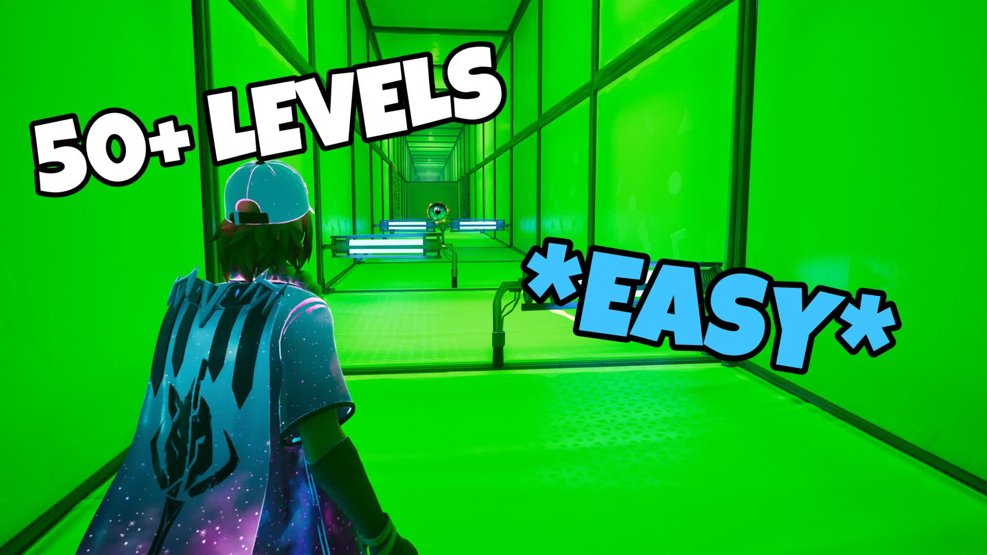 DEFAULT PARKOUR 50+ LEVELS GREEN 3387-0691-2165 by jellynewsyt - Fortnite Creative Map Code ...