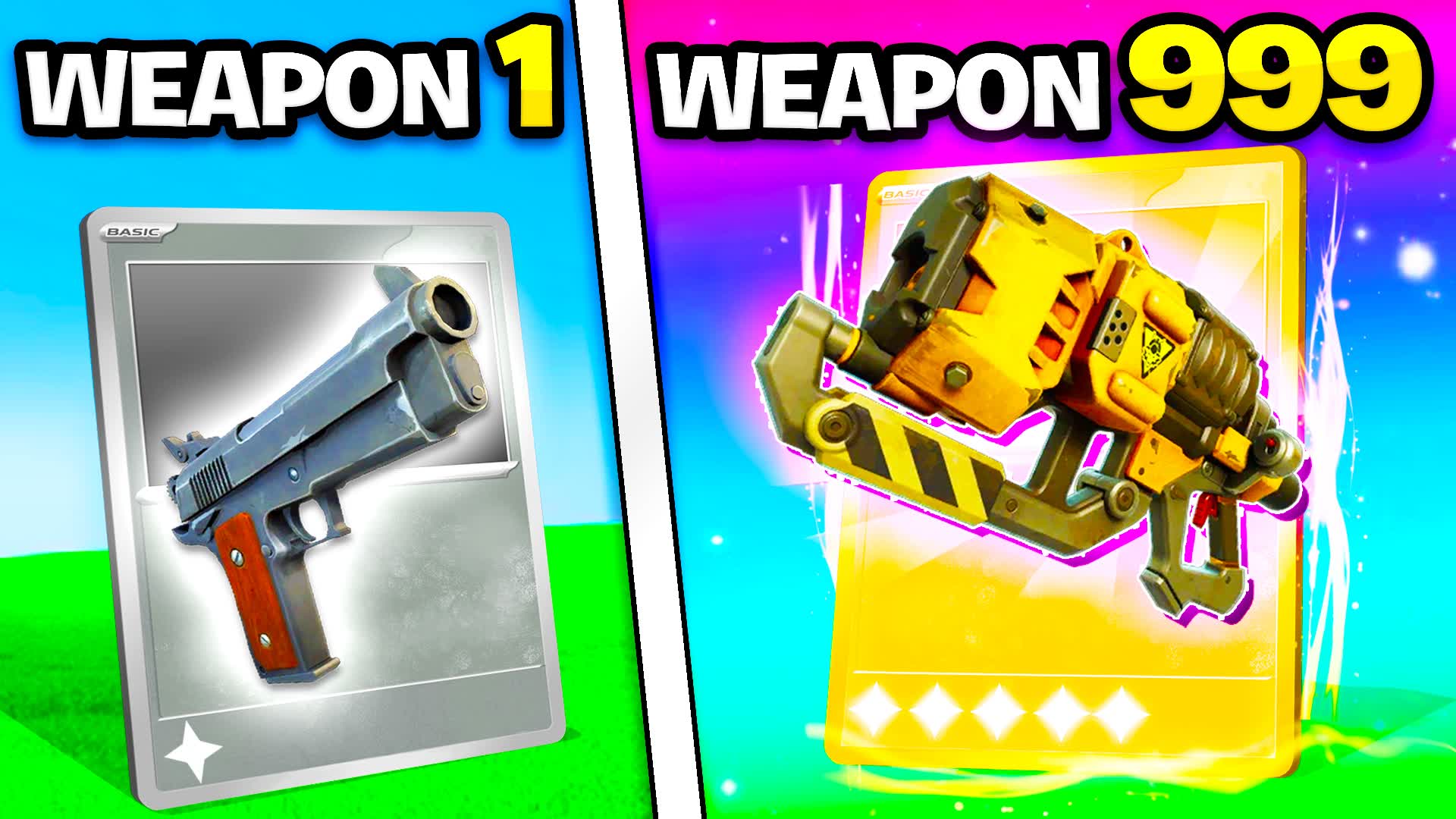 TRADING CARD GUN GAME 🔫 ONE SHOT 🎯 6433-7459-2396 by sworld - Fortnite ...