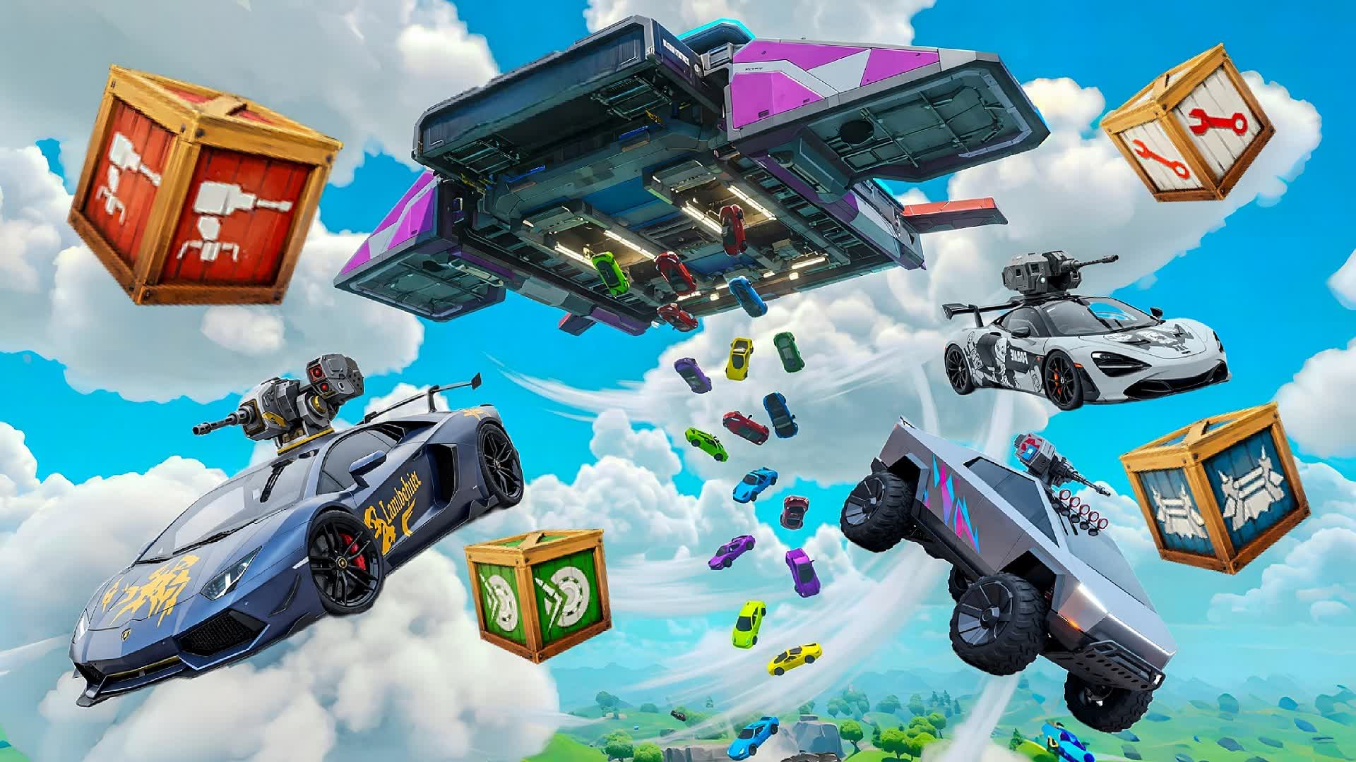 THE PIT CARS FFA 🚘 8721-8315-4485 by superxd - Fortnite Creative Map ...