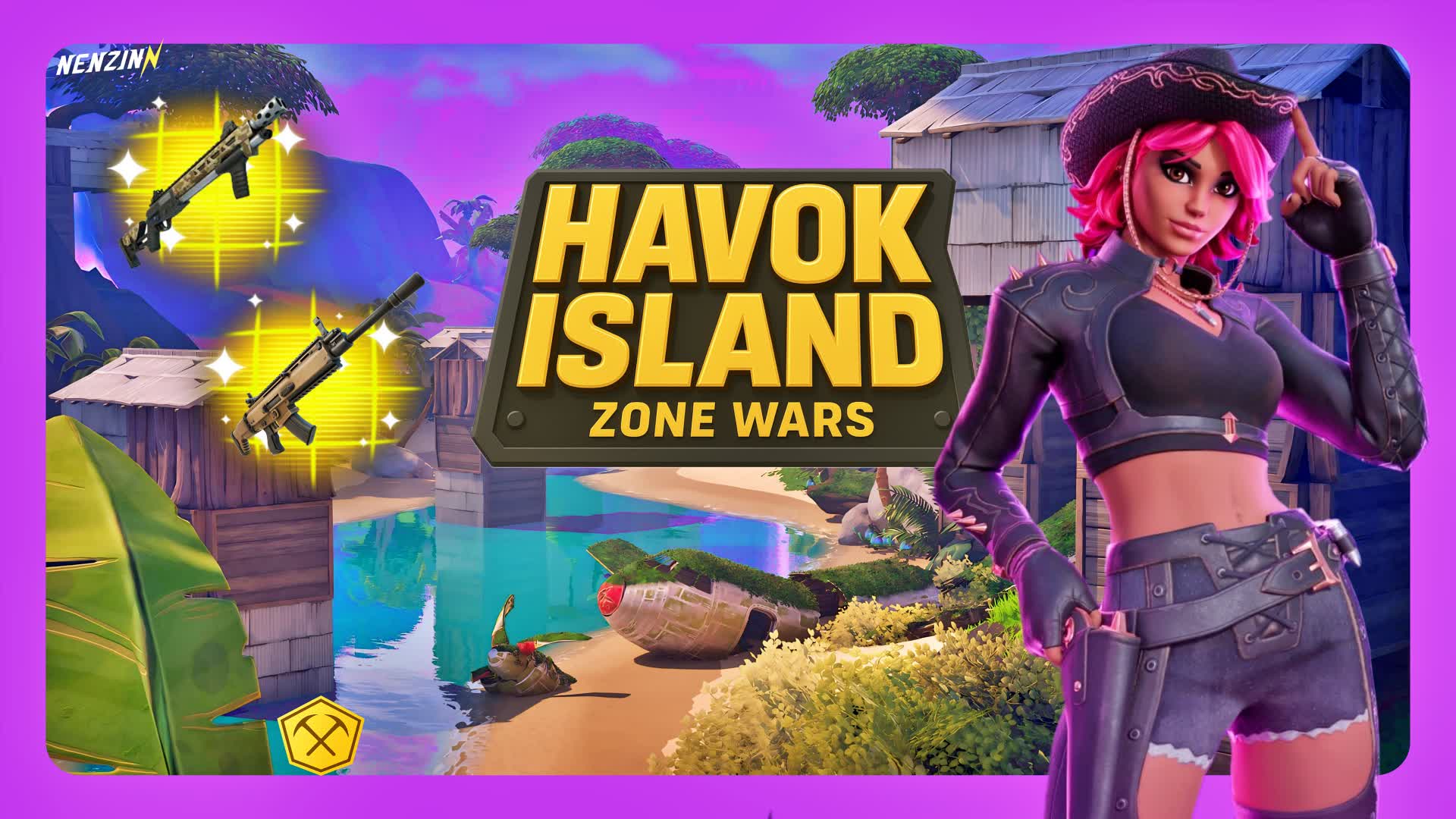 HAVOK ISLAND ZONE WARS 7598-5721-6030 by nenzinn - Fortnite Creative ...