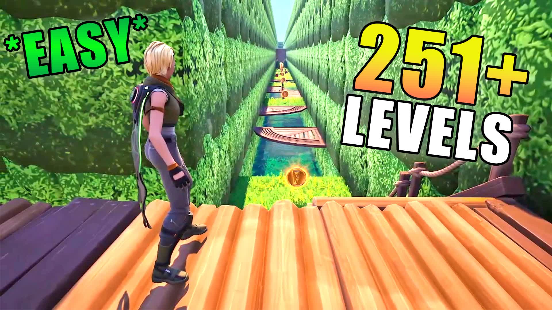 DEFAULT PARKOUR 251+ 7472-4844-8194 by shunta-0507 - Fortnite Creative Map Code - Fortnite.GG