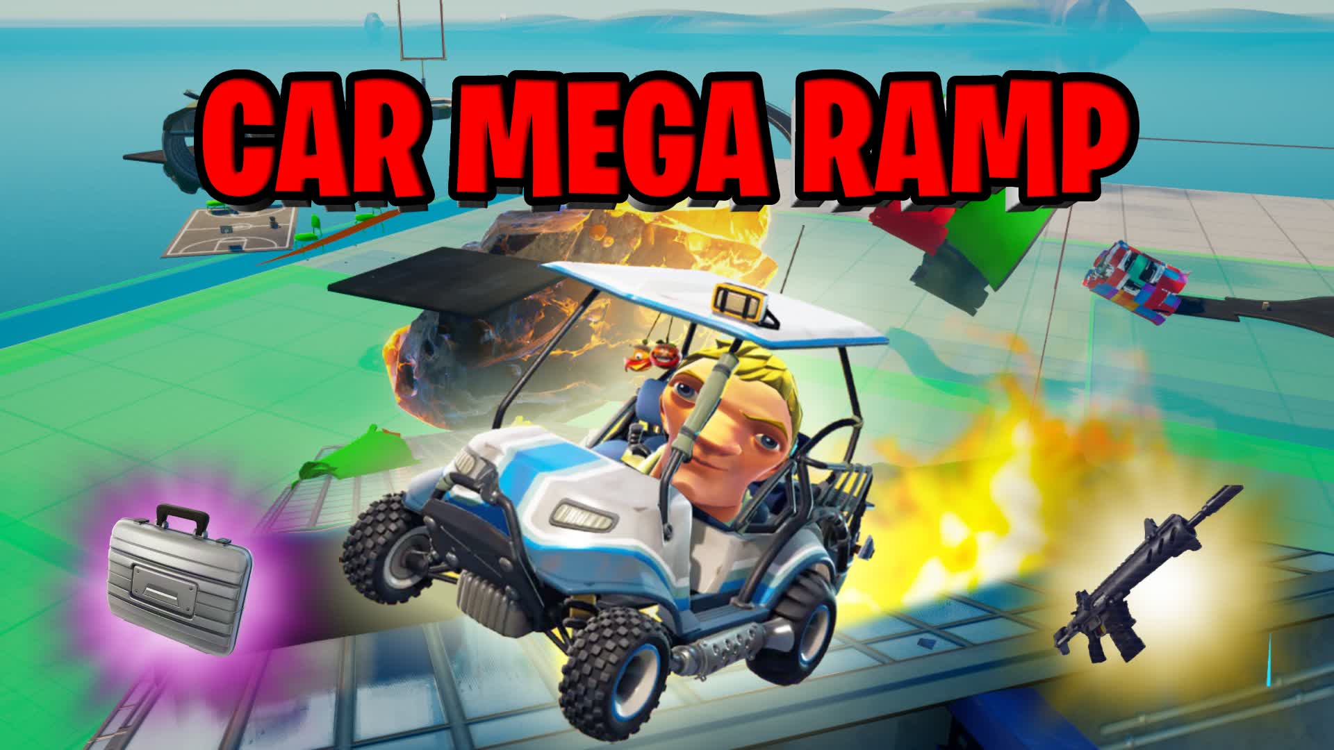 🚗🔥MEGA RAMP CAR🔥🚗 3192-5824-4956 by jenoxfn - Fortnite Creative Map ...