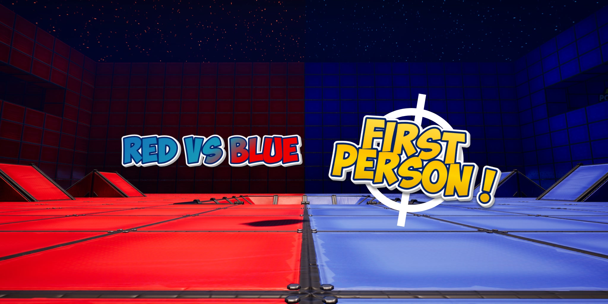 FIRST PERSON - RED VS BLUE 🔴🔵 0025-4576-7009 by stormfn - Fortnite Creative Map Code - Fortnite.GG