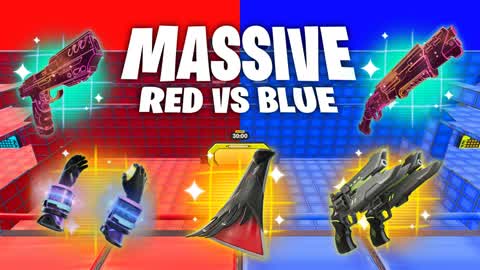 ULTIMATE NEW RED VS BLUE 🔴🔵 0610-4325-4226 by d6rkry - Fortnite