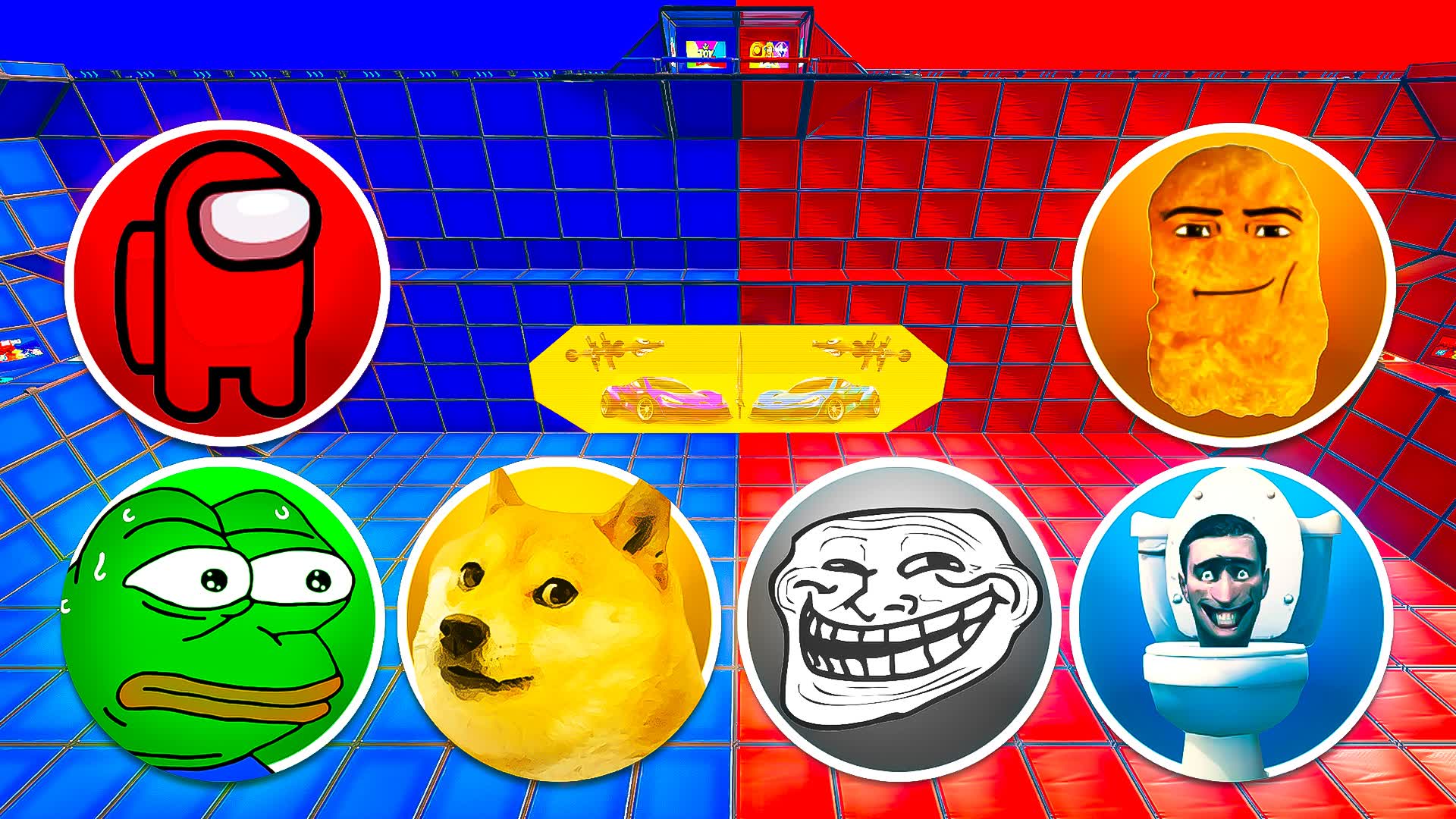 FUNNY RED VS BLUE😂🤣 5596-8526-7163 by 1ogokya - Fortnite Creative Map ...