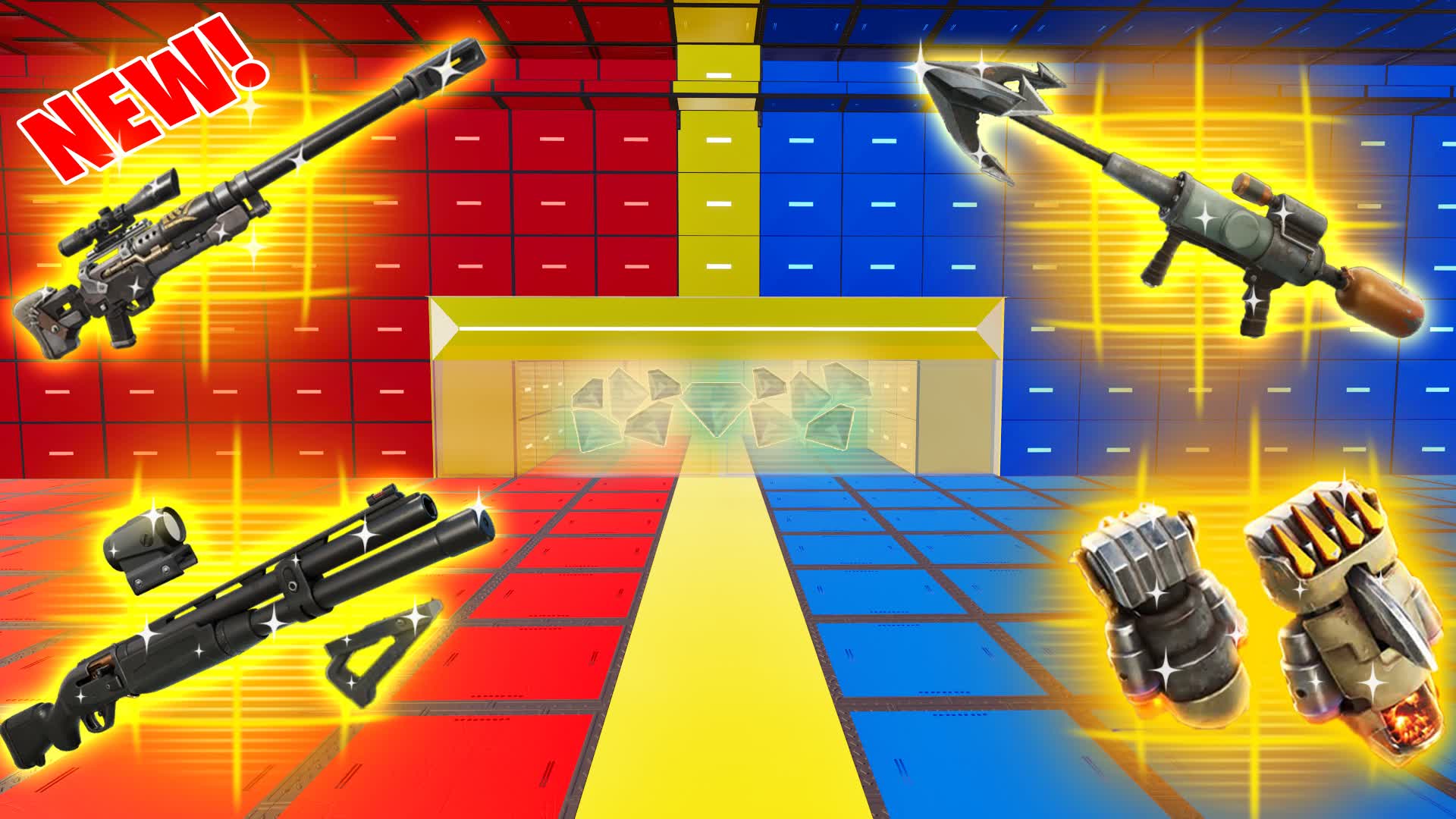 🔥HOT RED VS BLUE🔴🔵 8033-5670-4949 by jedbull - Fortnite Creative Map ...