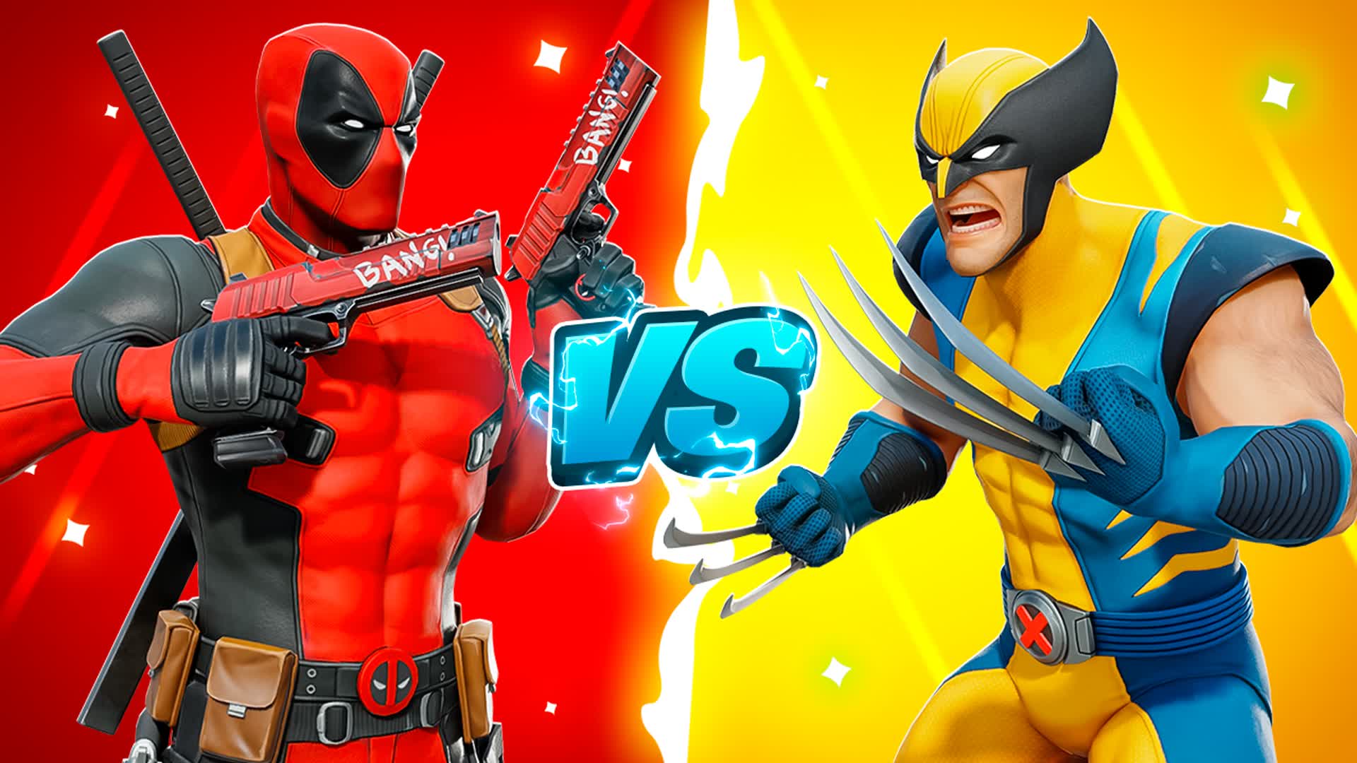 DEADPOOL VS WOLVERINE 🔴🐺 3523-0300-1828 by jorgeisaac115 - Fortnite ...