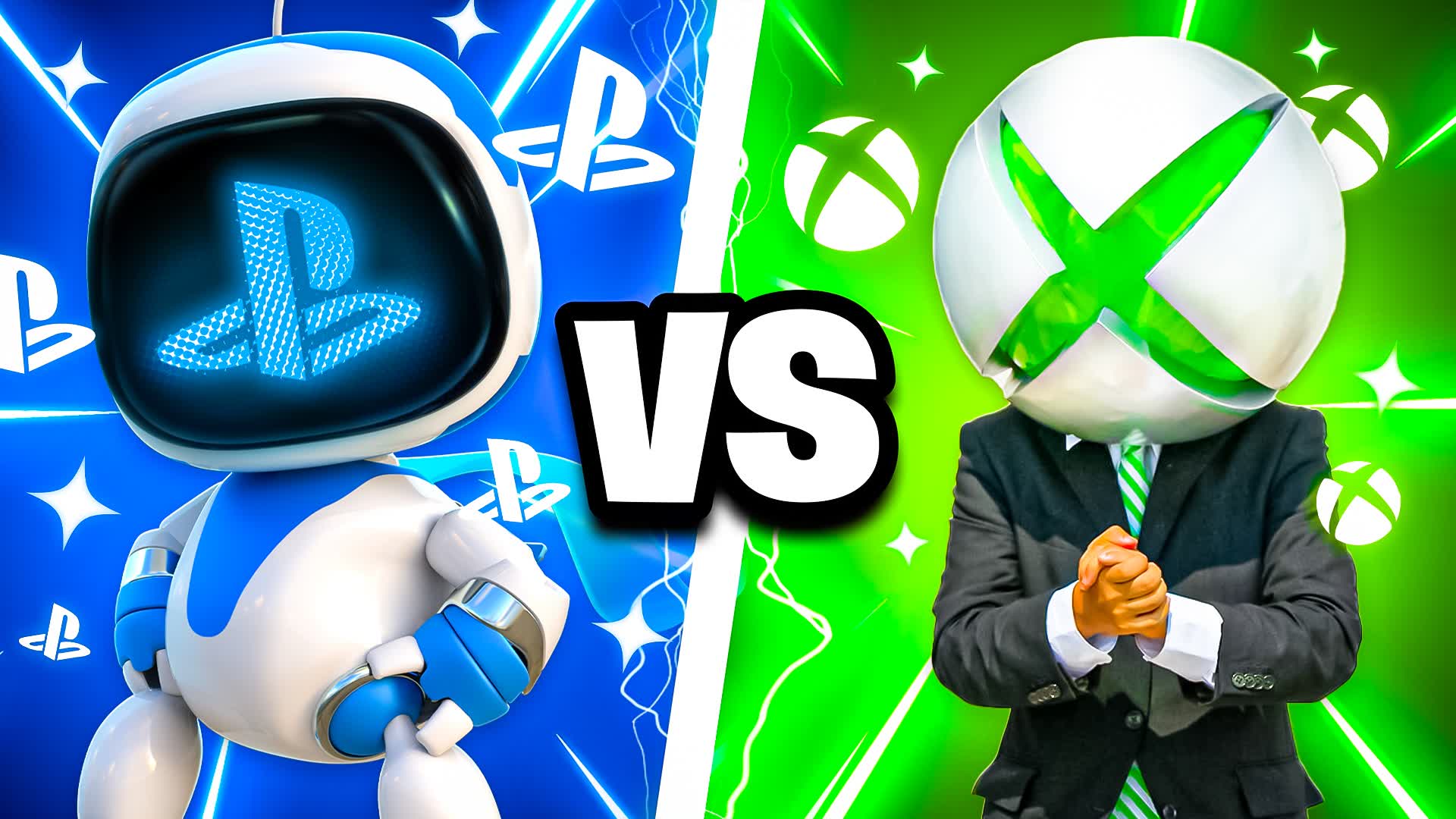 PLAYSTATION VS XBOX🟢🔵BLUE VS GREEN 4096-7257-9439 by yeezybro ...