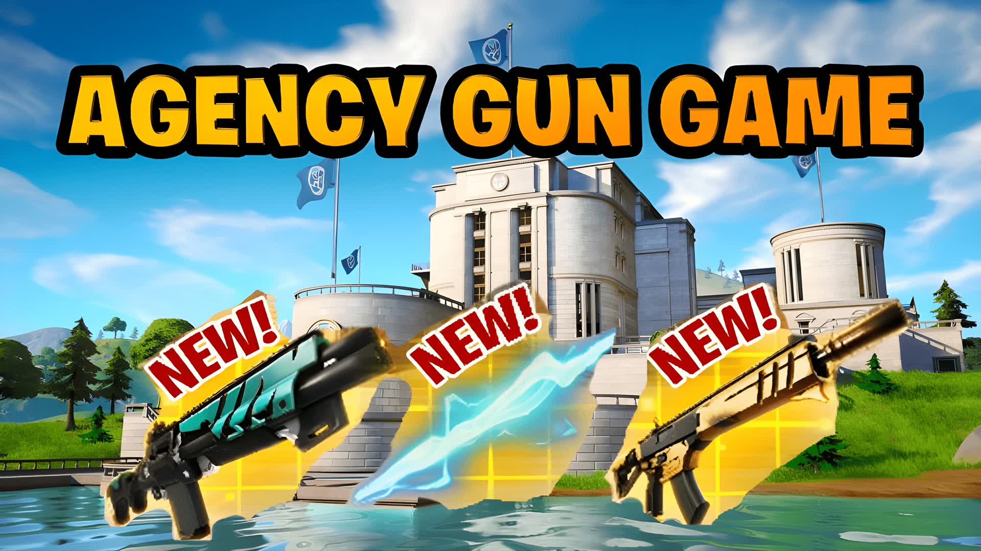 (NEW WEAPONS!)📓 Agency Gun Game 📓 7961-6136-1473 by vxgp - Fortnite ...