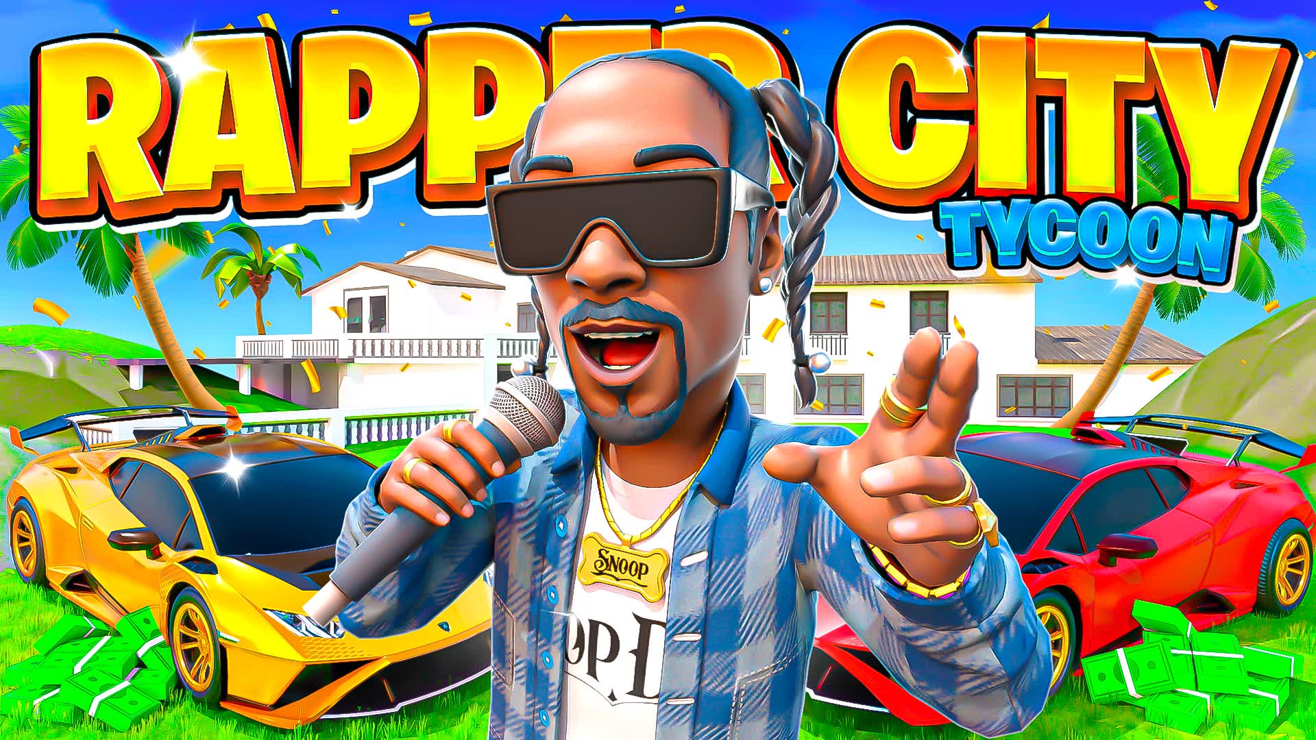 RAPPER CITY TYCOON🎤 6737-8609-6491 by zeus163 - Fortnite Creative Map ...