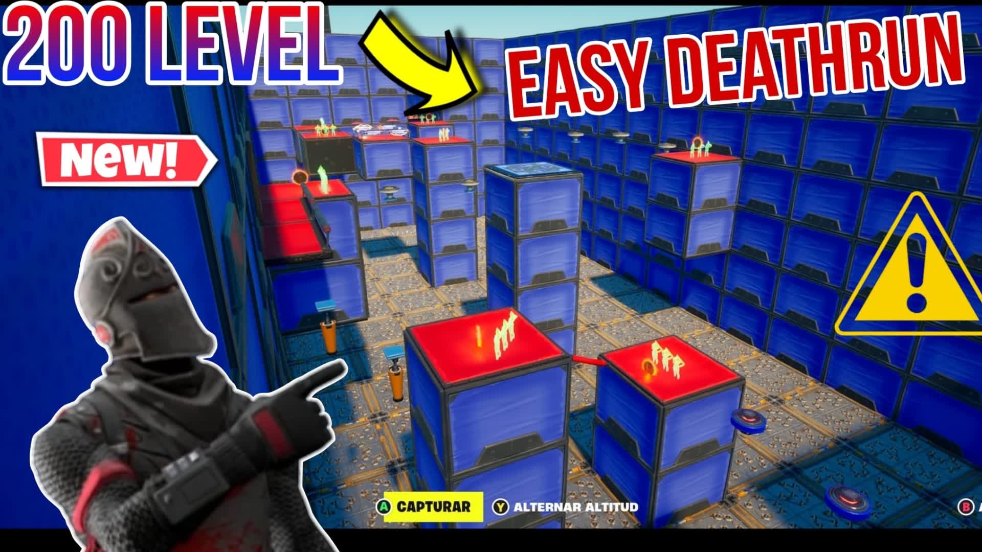 200 level easy deathrun 3449-8094-8394 by luis_latino - Fortnite Creative Map Code - Fortnite.GG