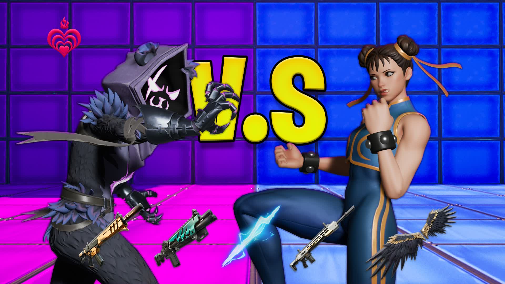 CHUNLI VS RAVENTEAMLEADER ️‍🔥 9536-3278-9131 by zavalentine - Fortnite ...