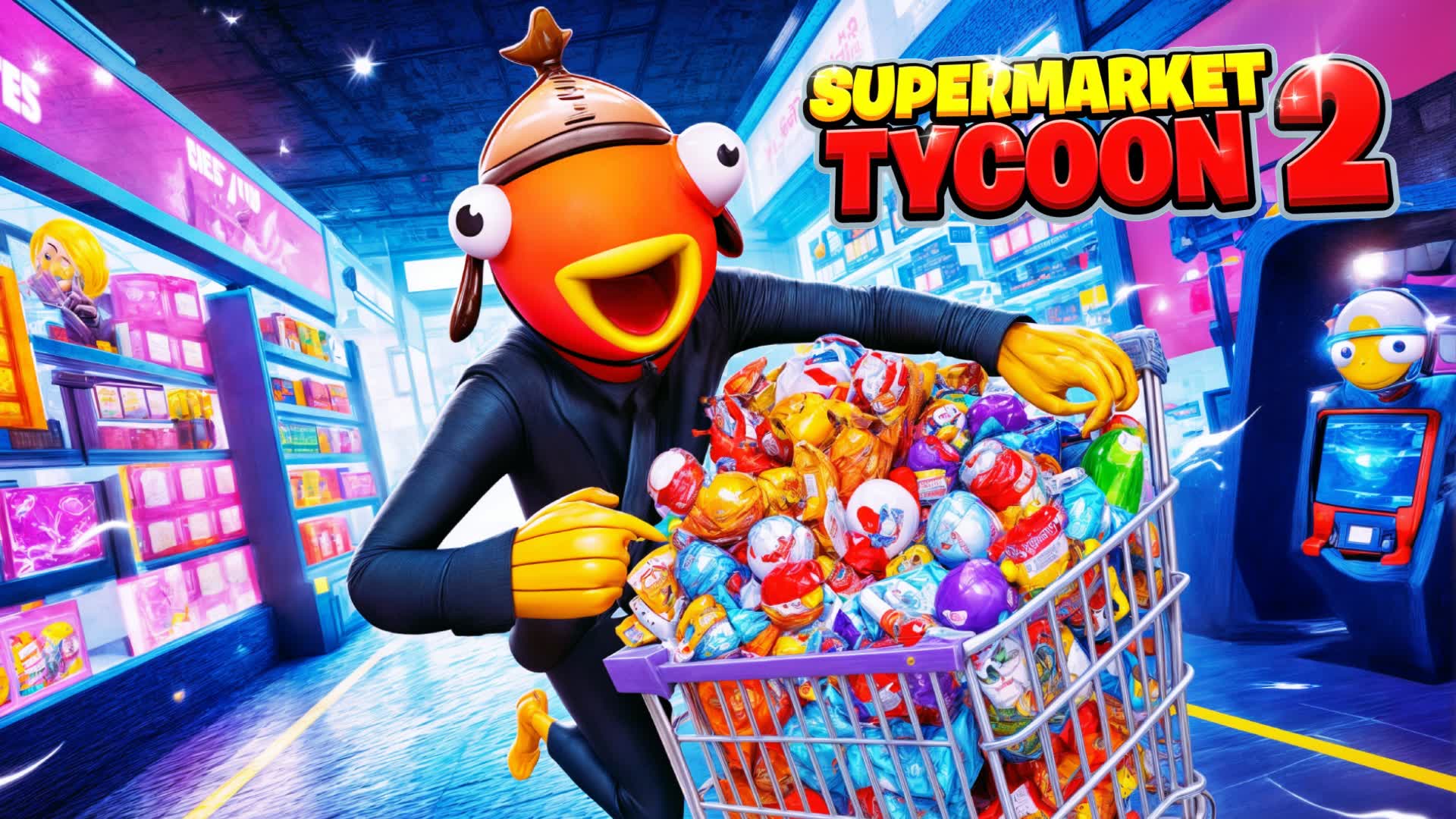 SUPERMARKET TYCOON 2 6916-4253-9295 by mbv - Fortnite