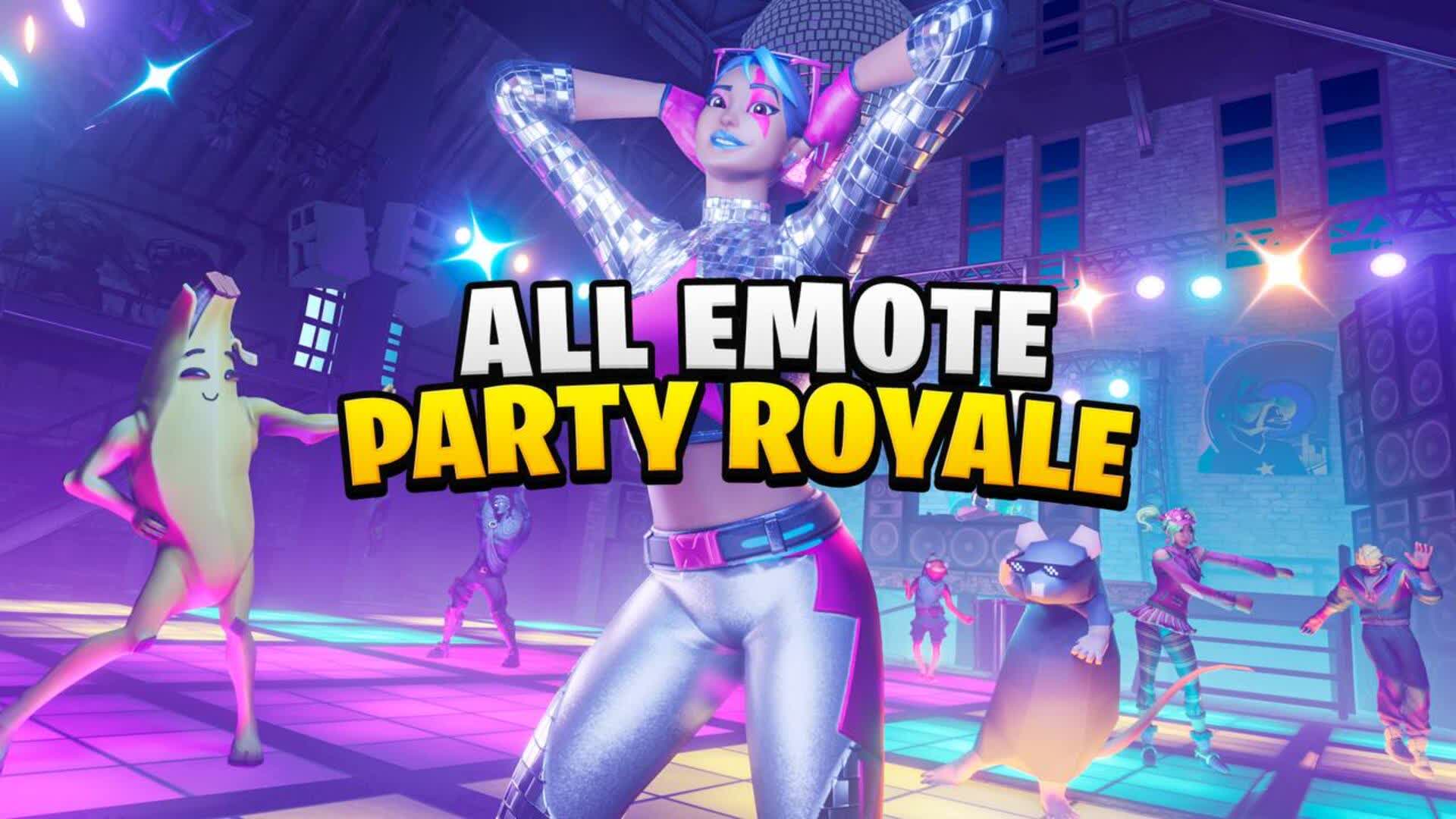 ALL EMOTE - PARTY ROYALE 0018-7167-2972, de slumberstudio - Fortnite