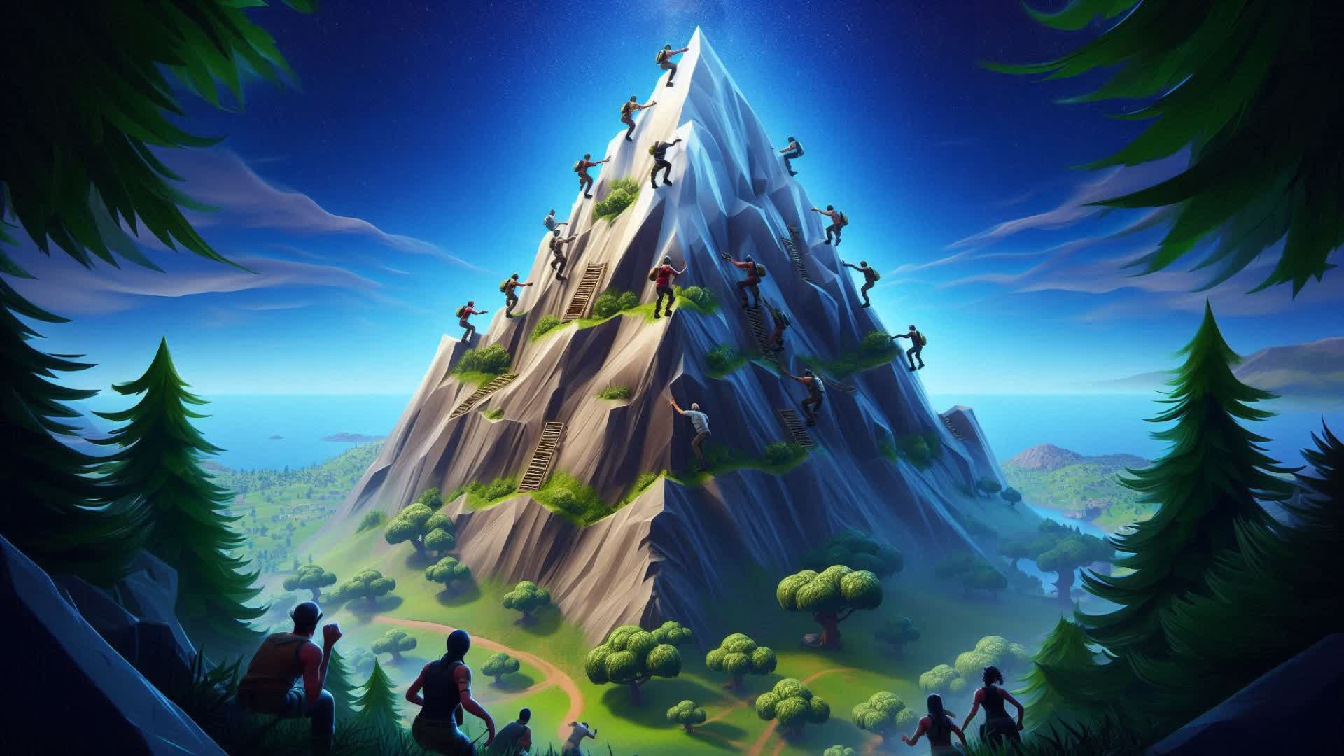 MOUNTAIN-UP FORTNITE! 6740-4594-0877 by soldiergt - Fortnite Creative ...