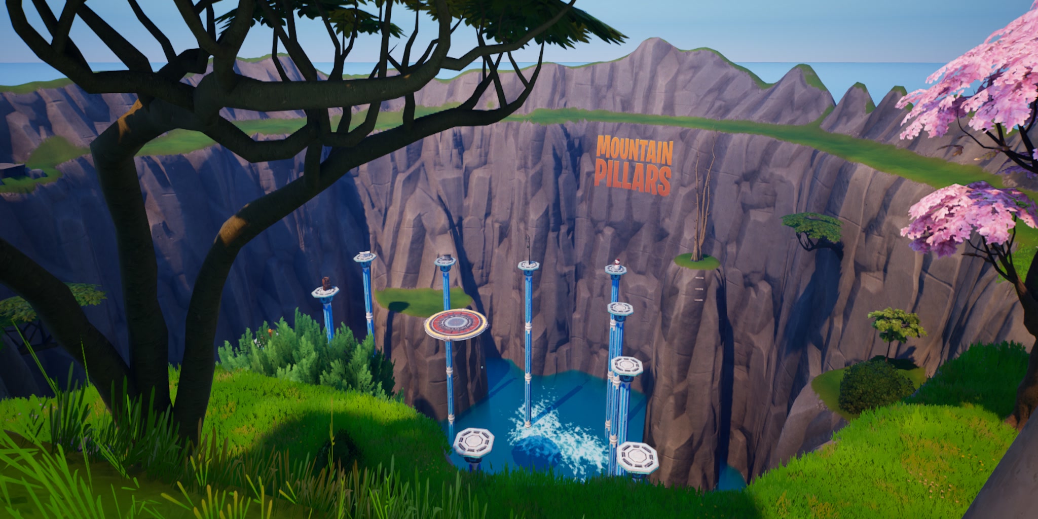 HIGH PILLARS 3259-1663-8601 by kitten86 - Fortnite Creative Map Code ...