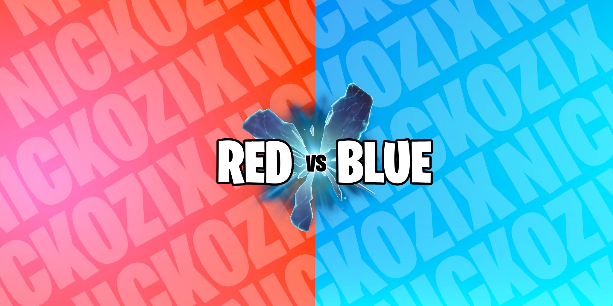 MEGA EPIC RED VS BLUE 7016-4696-9072 by nickozix - Fortnite Creative ...