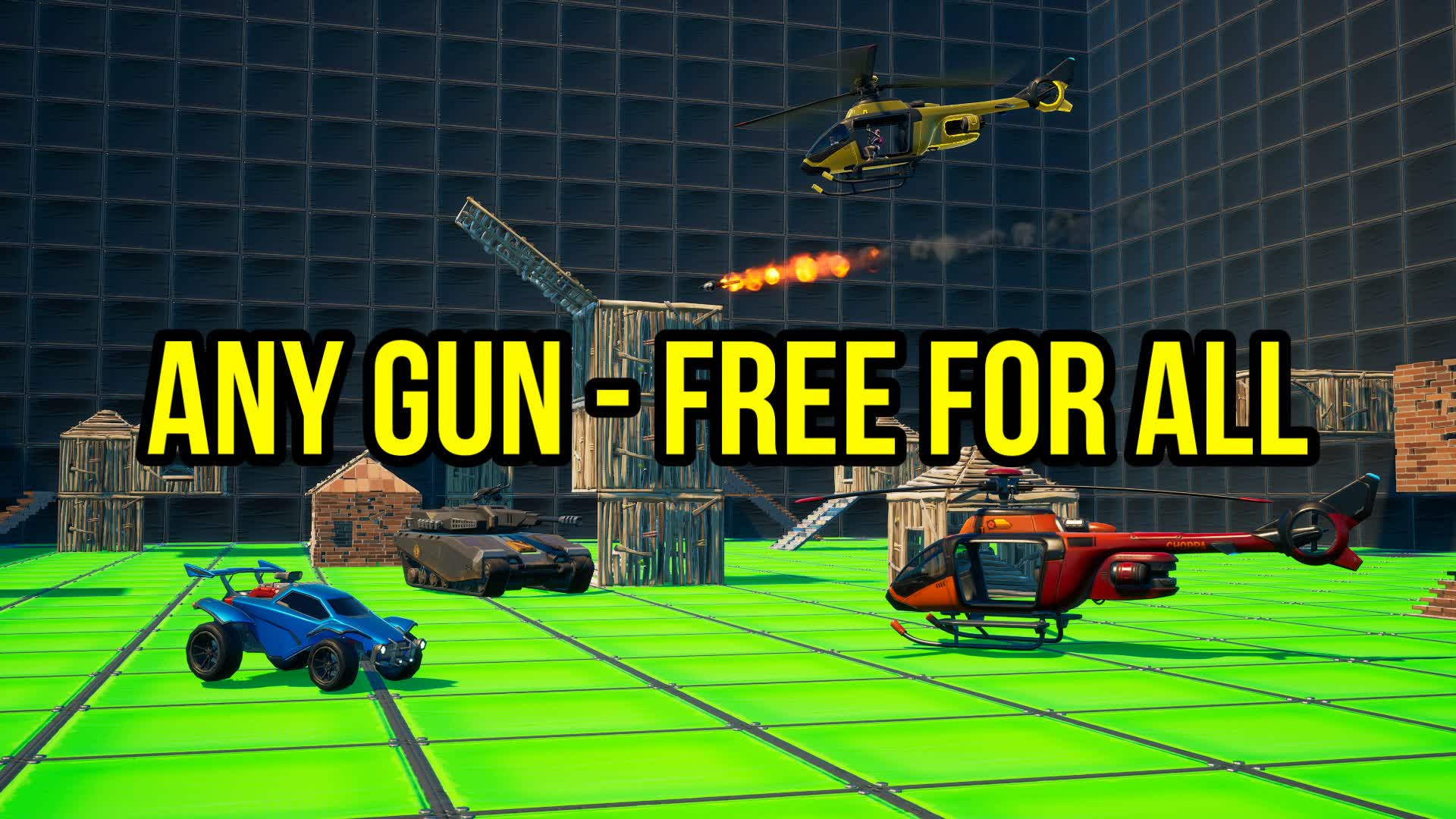 ANY GUN - FREE FOR ALL 2735-7951-8815 by devan_studios - Fortnite Creative Map Code - Fortnite.GG