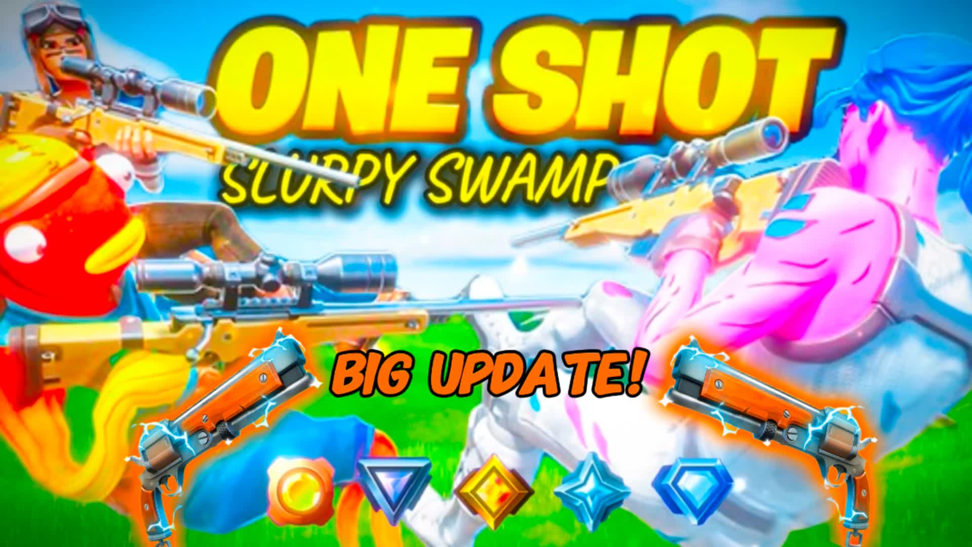 🔫 SNIPER ENEMY ONE SHOT 🎯 7510-0075-6831 by tj27 - Fortnite Creative Map Code - Fortnite.GG