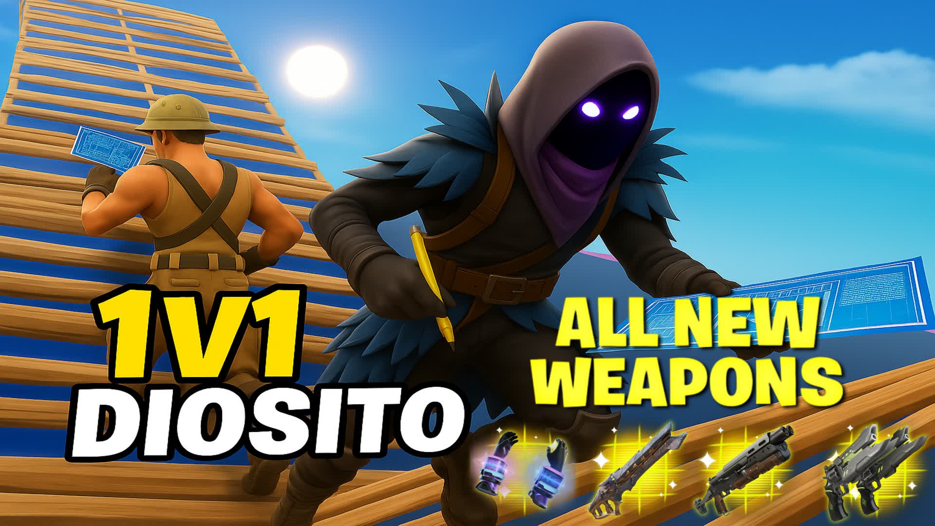 Diosito 1v1 Build Fight 5644-6181-0669 by zypix - Fortnite Creative Map ...