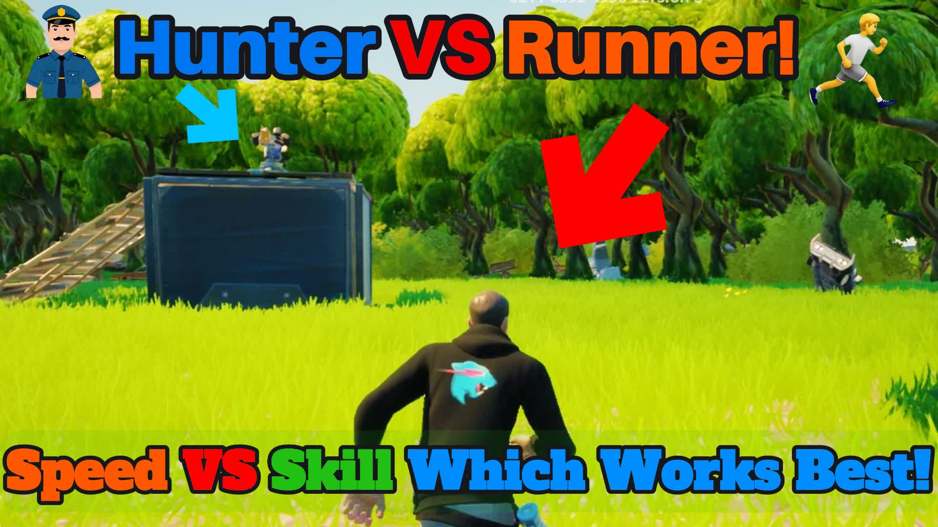 Hunter VS Runner 6211-8392-4956 by ampedplay - Fortnite Creative Map ...