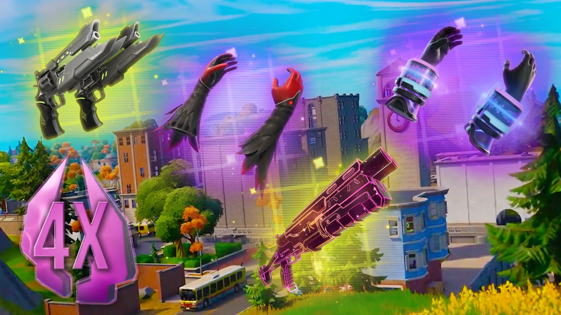 🥵Tilted Towers (FFA) 7277-0021-4435 by teamidol - Fortnite