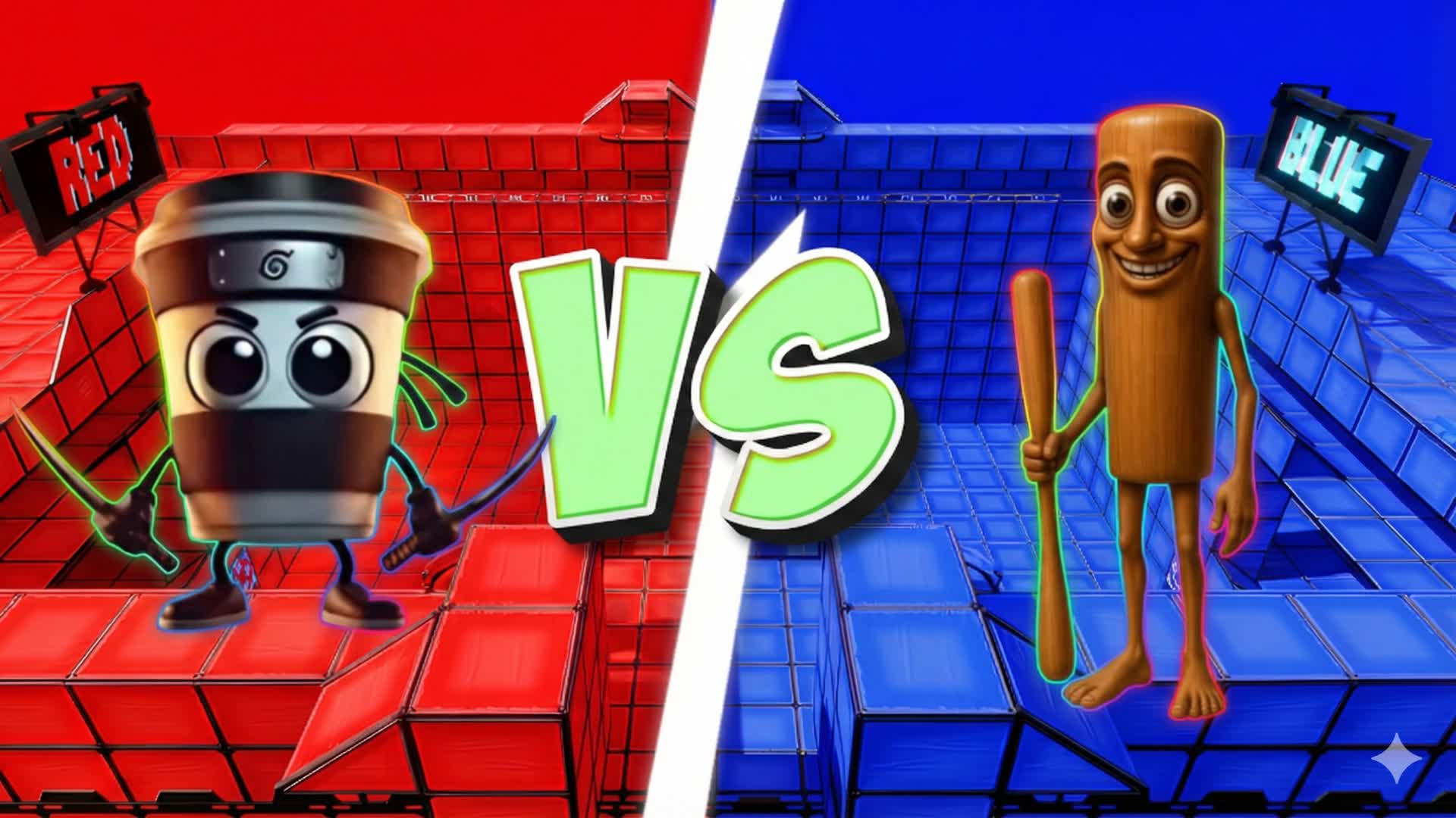 JOYSTICKS RED VS BLUE 🔴🔵 BRAINROTS 2301-4214-2681 by nowyousee ...