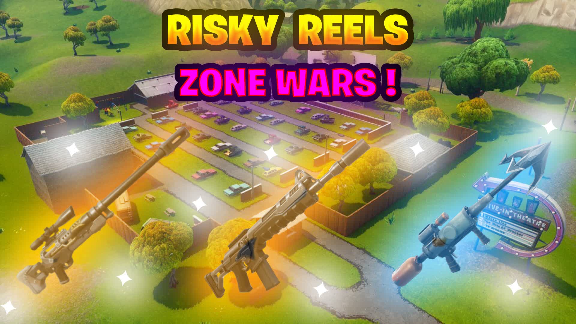 🚗 RISKY REELS ZONE WARS 🚗 0611-4611-7948 by jubarte - Fortnite Creative ...