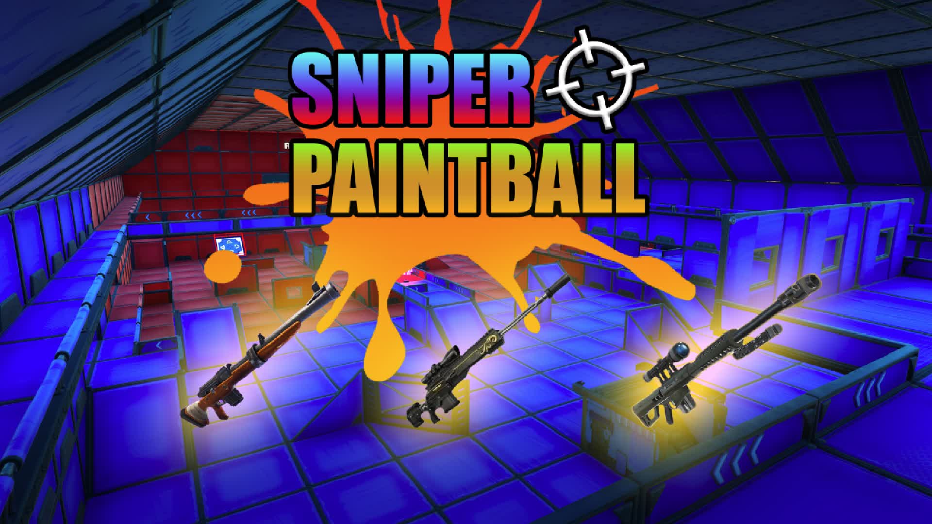 SNIPER TEAM PAINTBALL 3180-2131-3154 by bym3k - Fortnite Creative Map ...