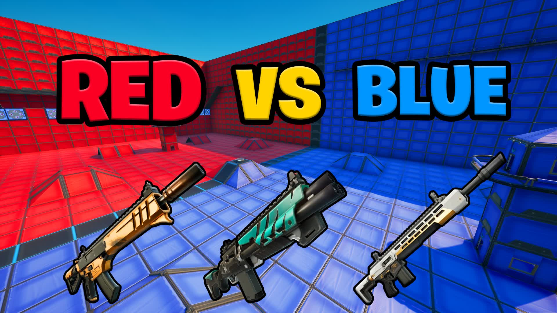 WILD RED VS BLUE! 🔵🔴 3114-9010-5505 by goatonion - Fortnite Creative ...