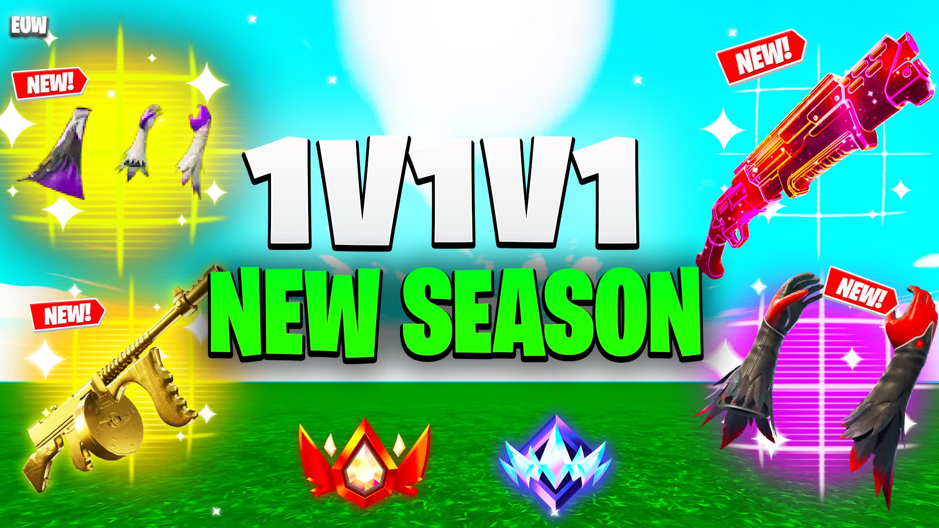 1v1v1 NewSeason PVP 1v2 1v1v1v1 FFA HERO 0356-6238-2924 by euw - Fortnite Creative Map Code ...