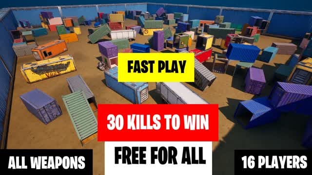 CONTAINER WARS HARDCORE PVP 5125-7955-5415 من ابتكار mafera - Fortnite