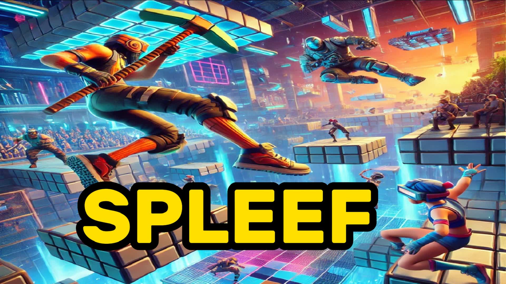 Spleef⛔Wars⛏️ 1214-0959-4910 by makak - Fortnite Creative Map Code ...