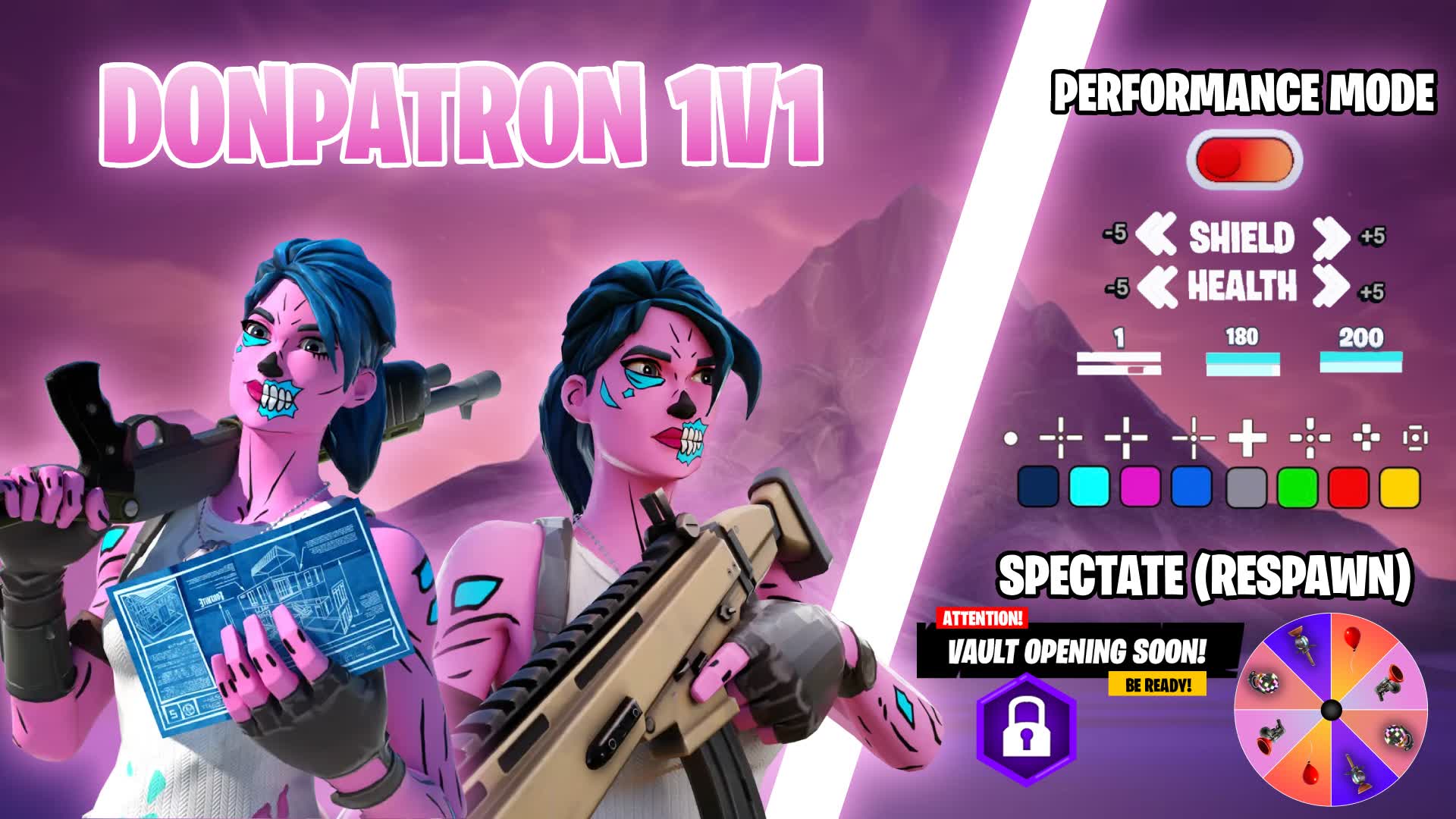 DONPATRON 1V1 5066-2366-3078 by donpatron - Fortnite Creative Map Code ...