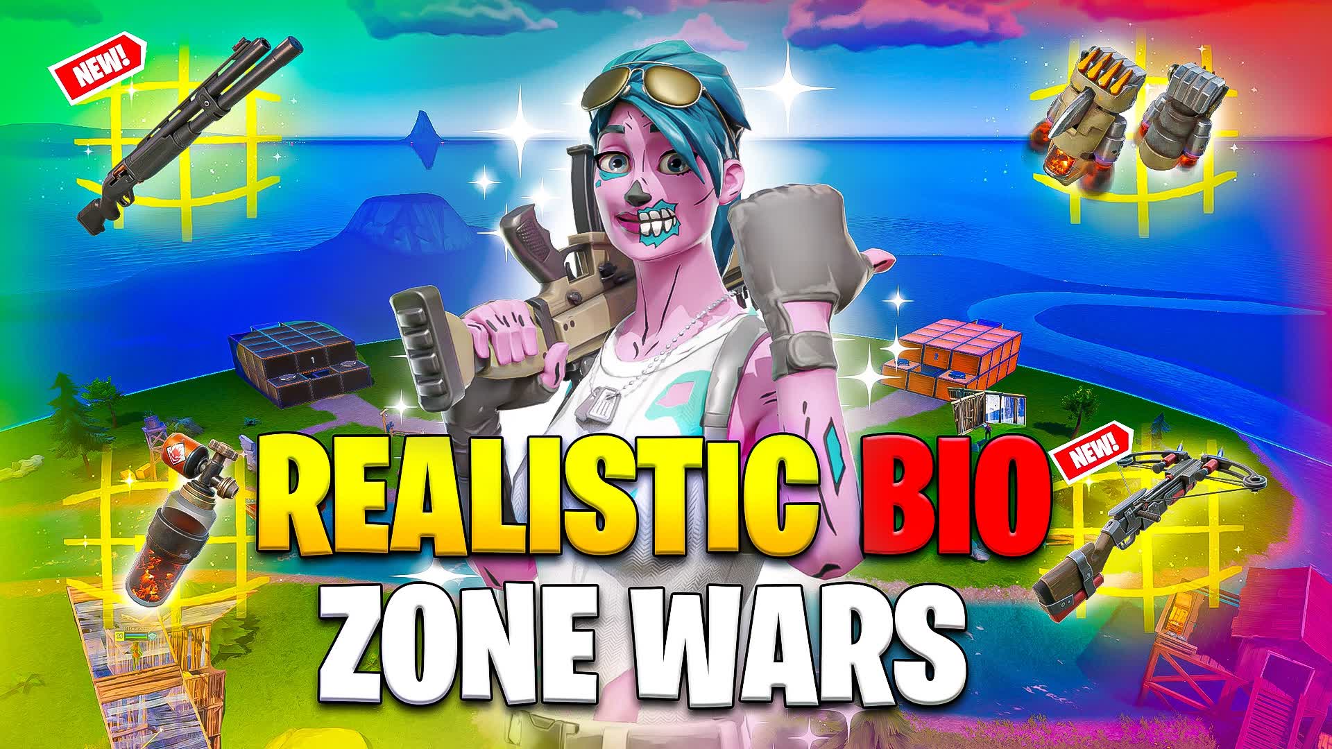 Realistic Bio Zone wars🌀 7881-7279-0917 من ابتكار omgfncs - Fortnite
