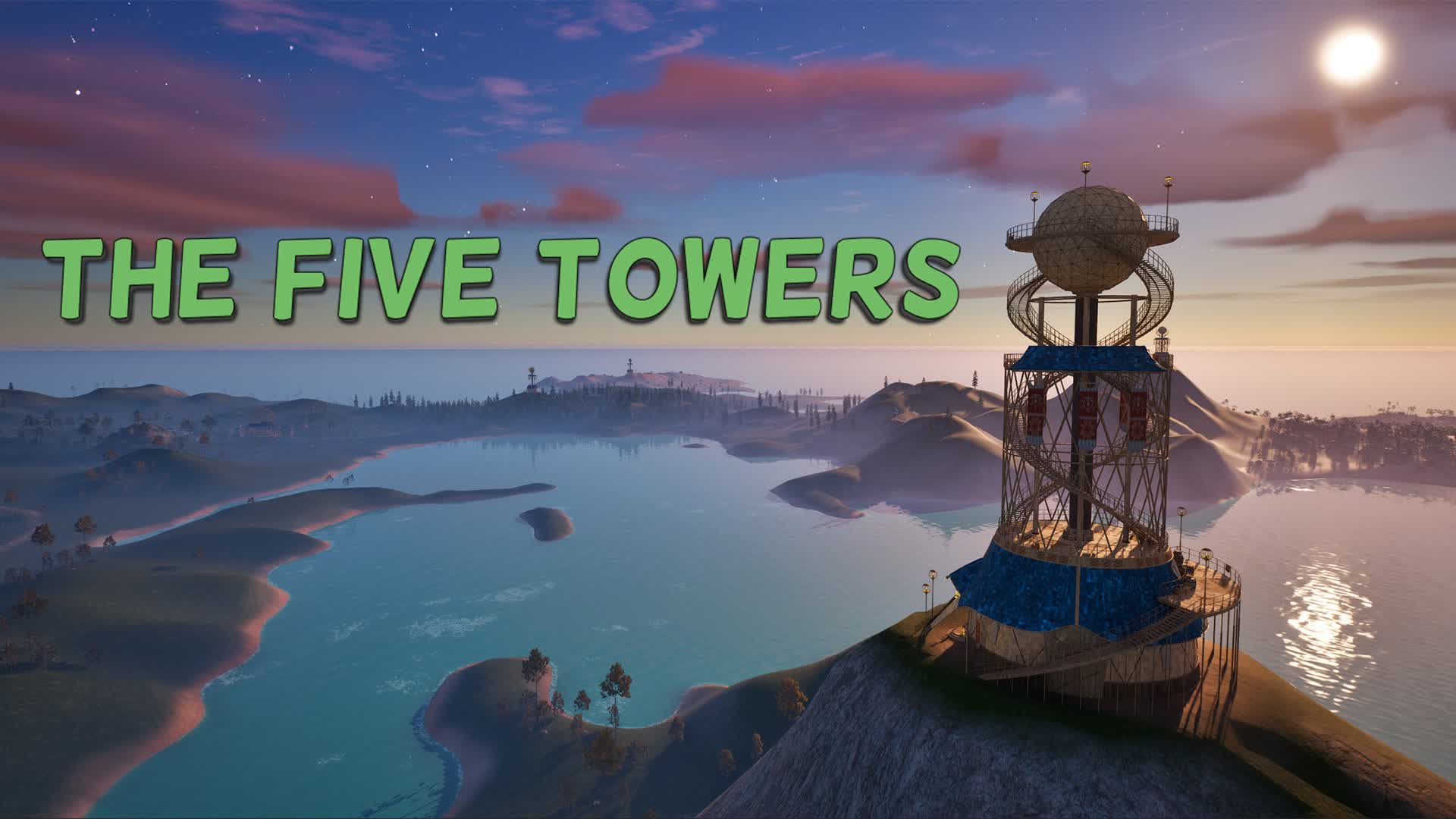 THE FIVE TOWERS 9058-4921-0391 by solar_games - Fortnite Creative Map ...