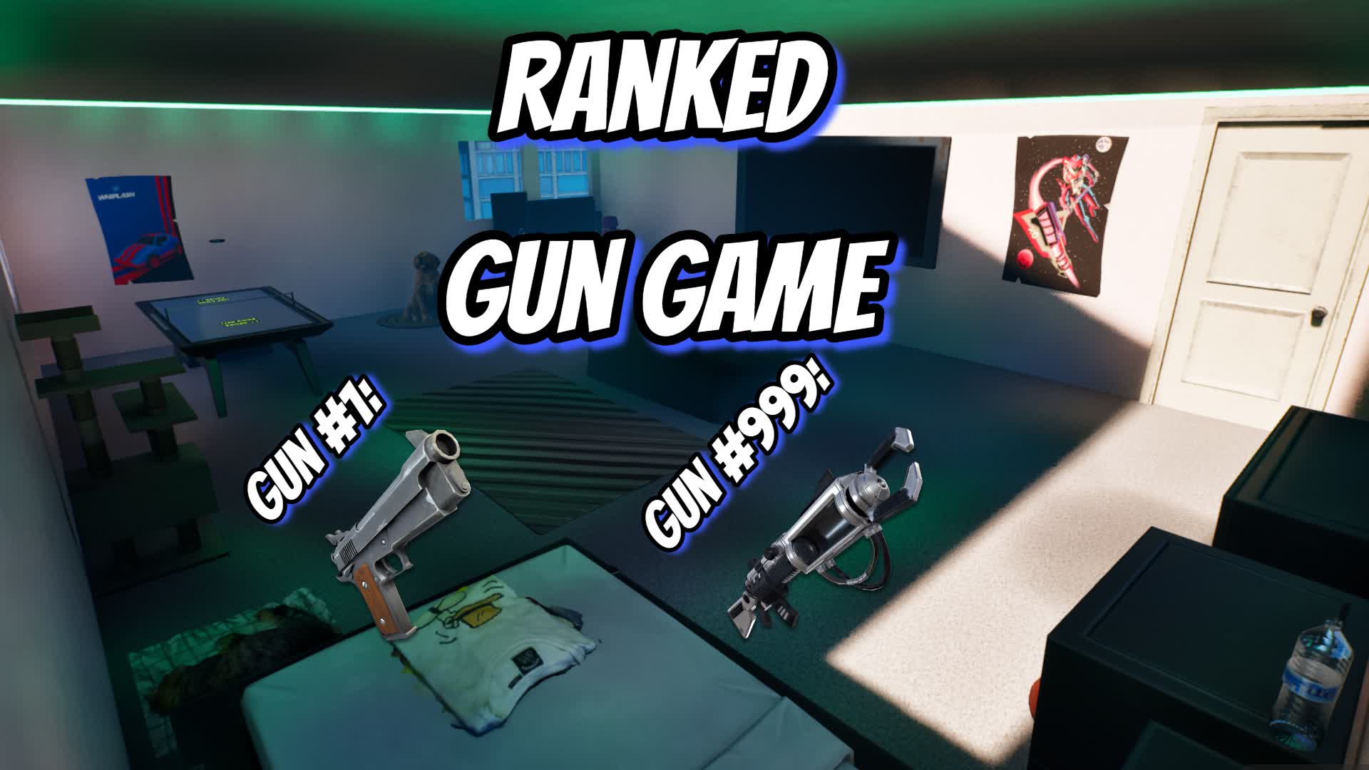 🥇RANKED🔫GUN GAME🔫 1795-0607-0218 by zenek - Fortnite Creative Map Code - Fortnite.GG