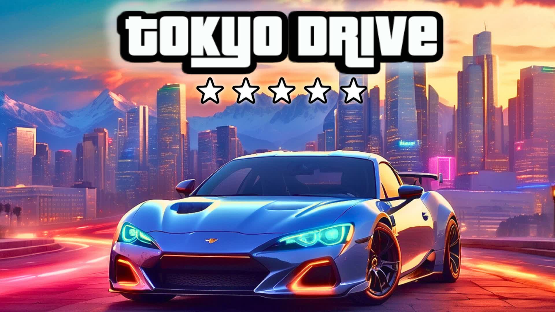 🚔Tokyo Drive- First Person🎥 4267-1272-3350 by jacob_maps - Fortnite