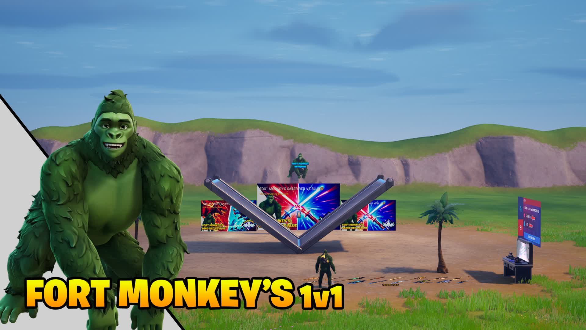 FORT MONKEY'S 1v1 SIMPLISTIC 6185-9868-1735 by fortmonkey - Fortnite ...