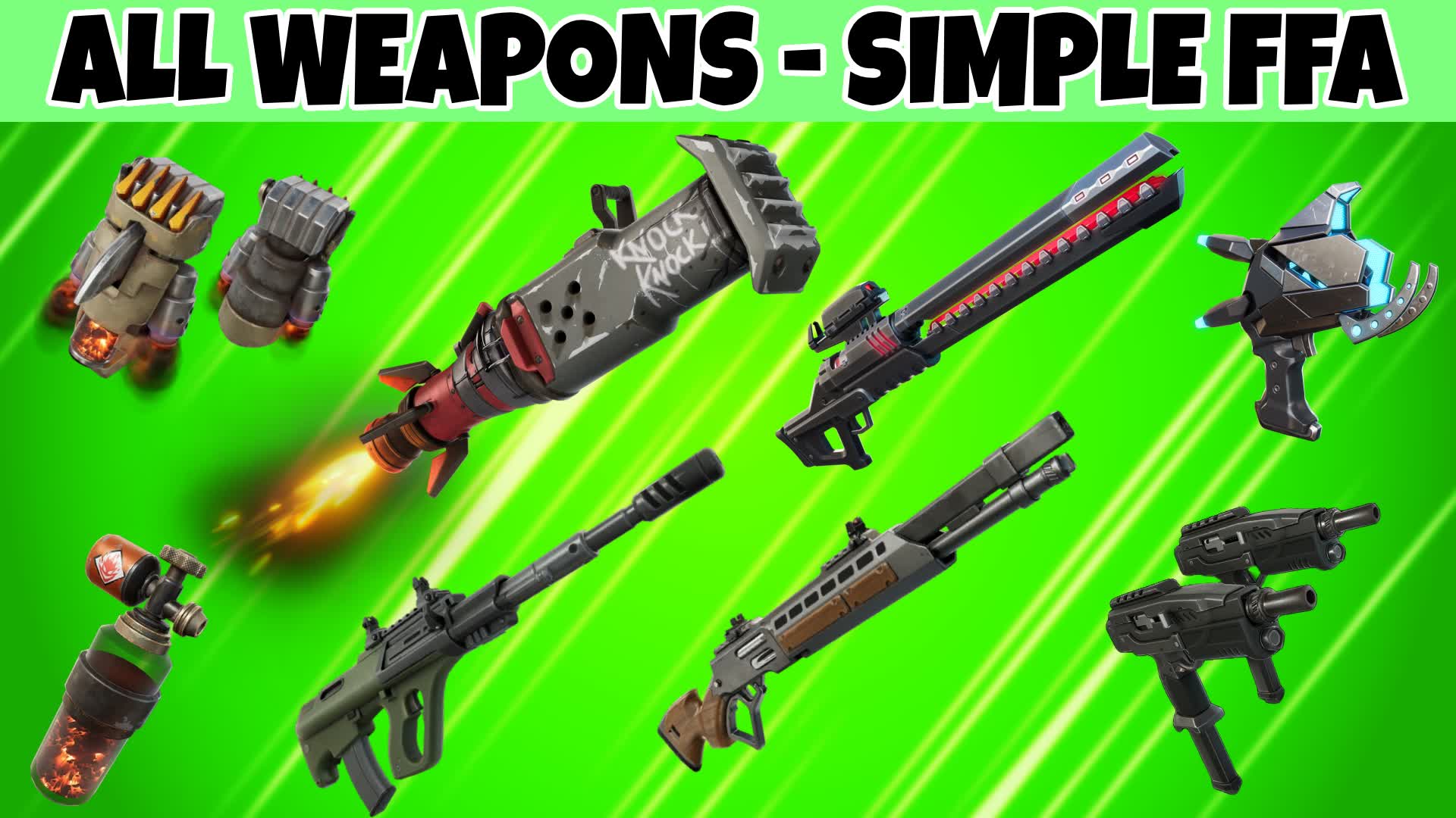 SIMPLE Free For All - ALL WEAPONS 🔥 6087-1076-9702 by kingzi - Fortnite ...