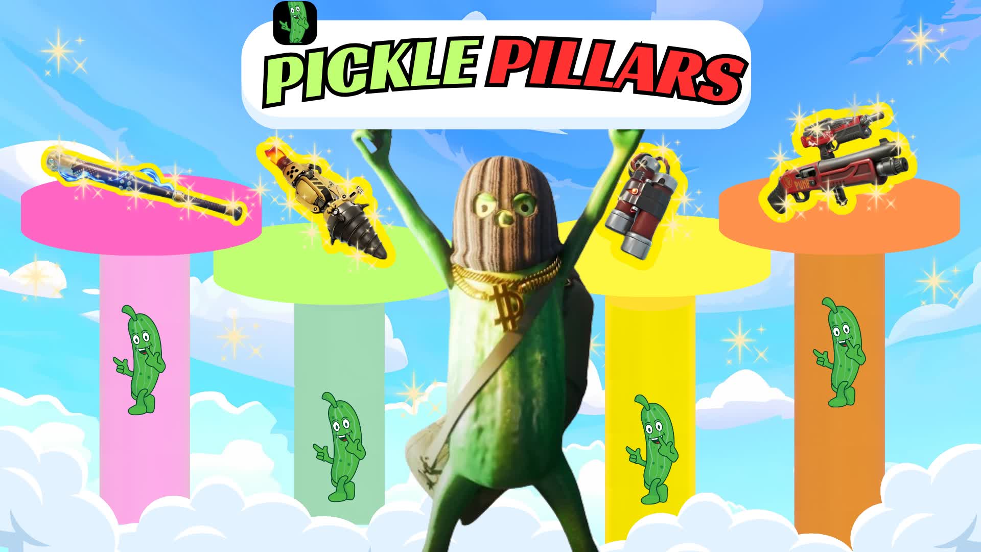 PICKLE PILLARS! 🥒 1004-7216-8877 by saly - Fortnite Creative Map Code ...